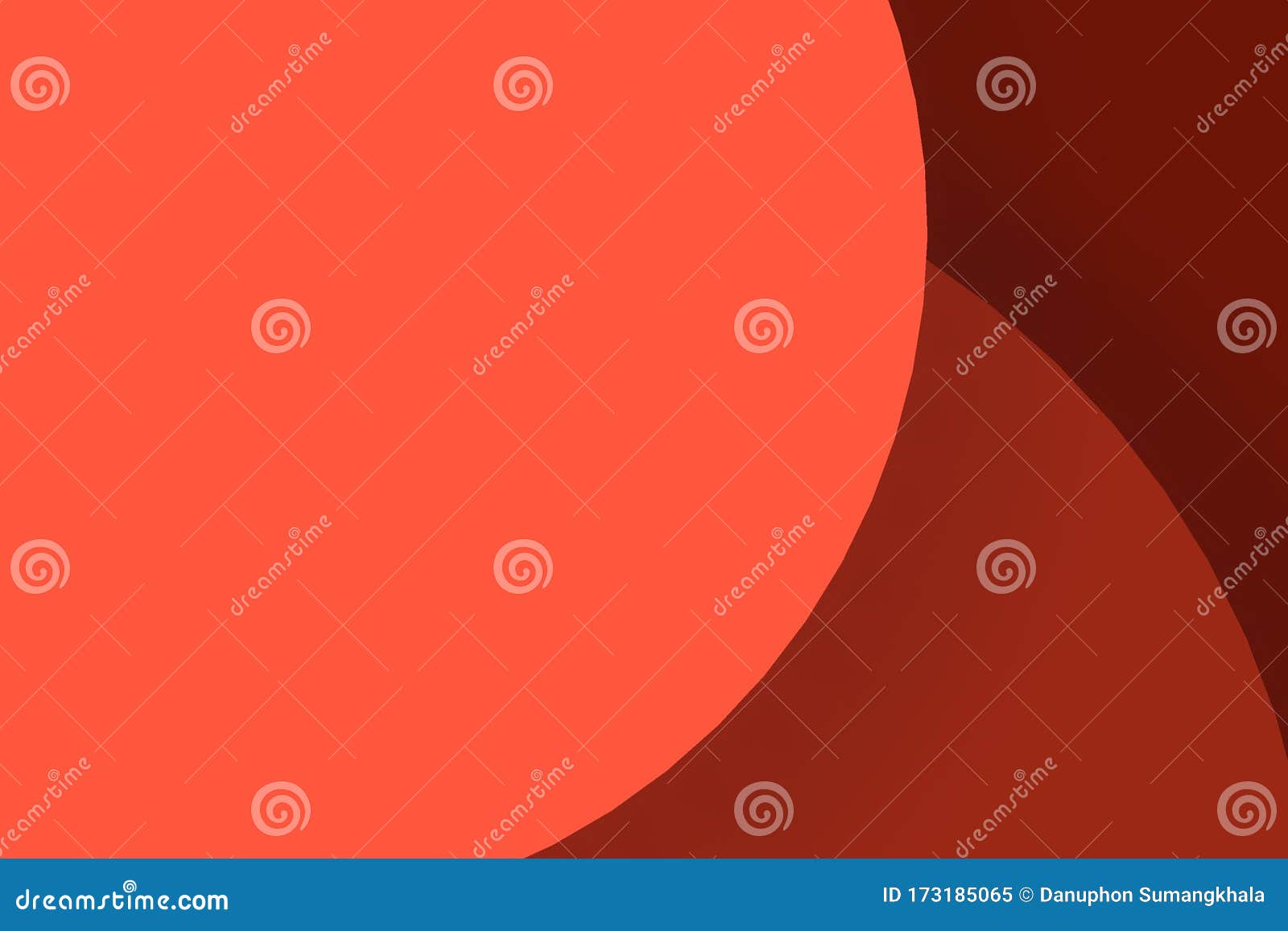Lava Red Circle Abstract Background. Stock Illustration - Illustration ...