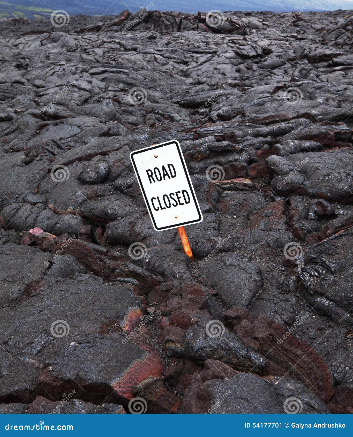 Lava stock image. Image of closeup, road, lava, island - 54177701