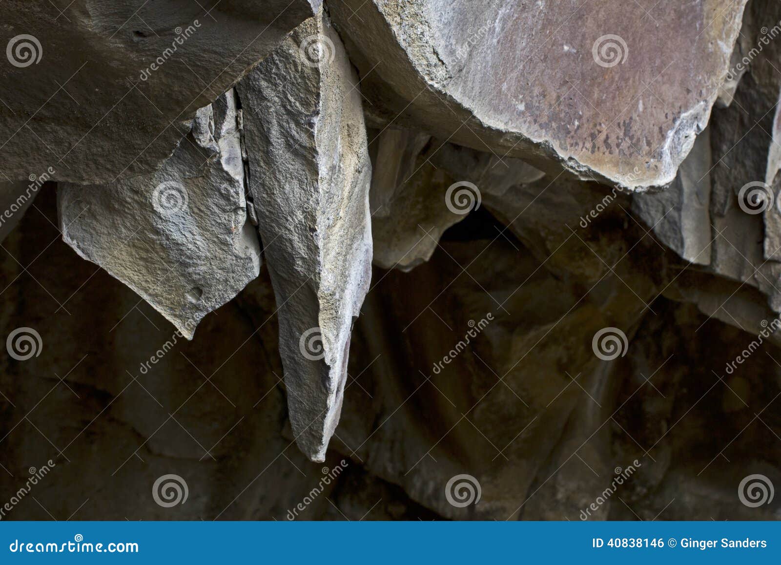 Lava Rock Cave Spikes Background Stock Photo - Image of oregon ...