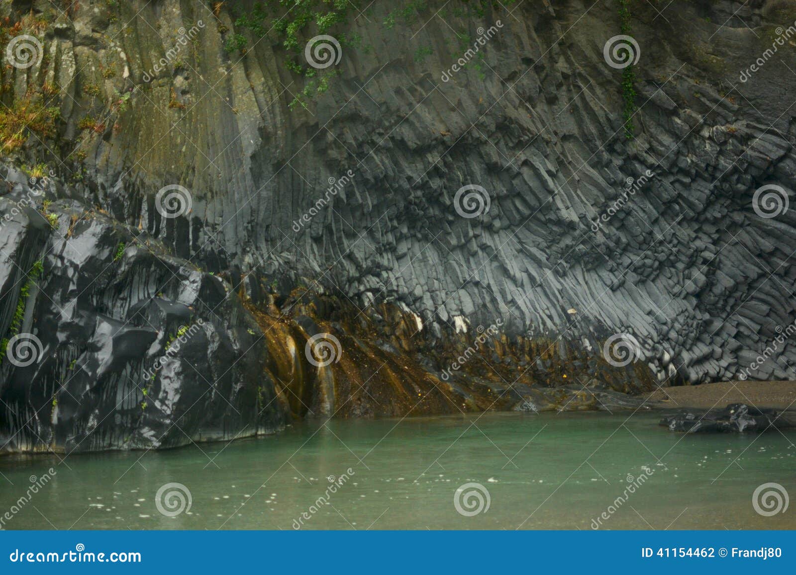 Lava rock formation stock photo. Image of formation, volcanic - 41154462