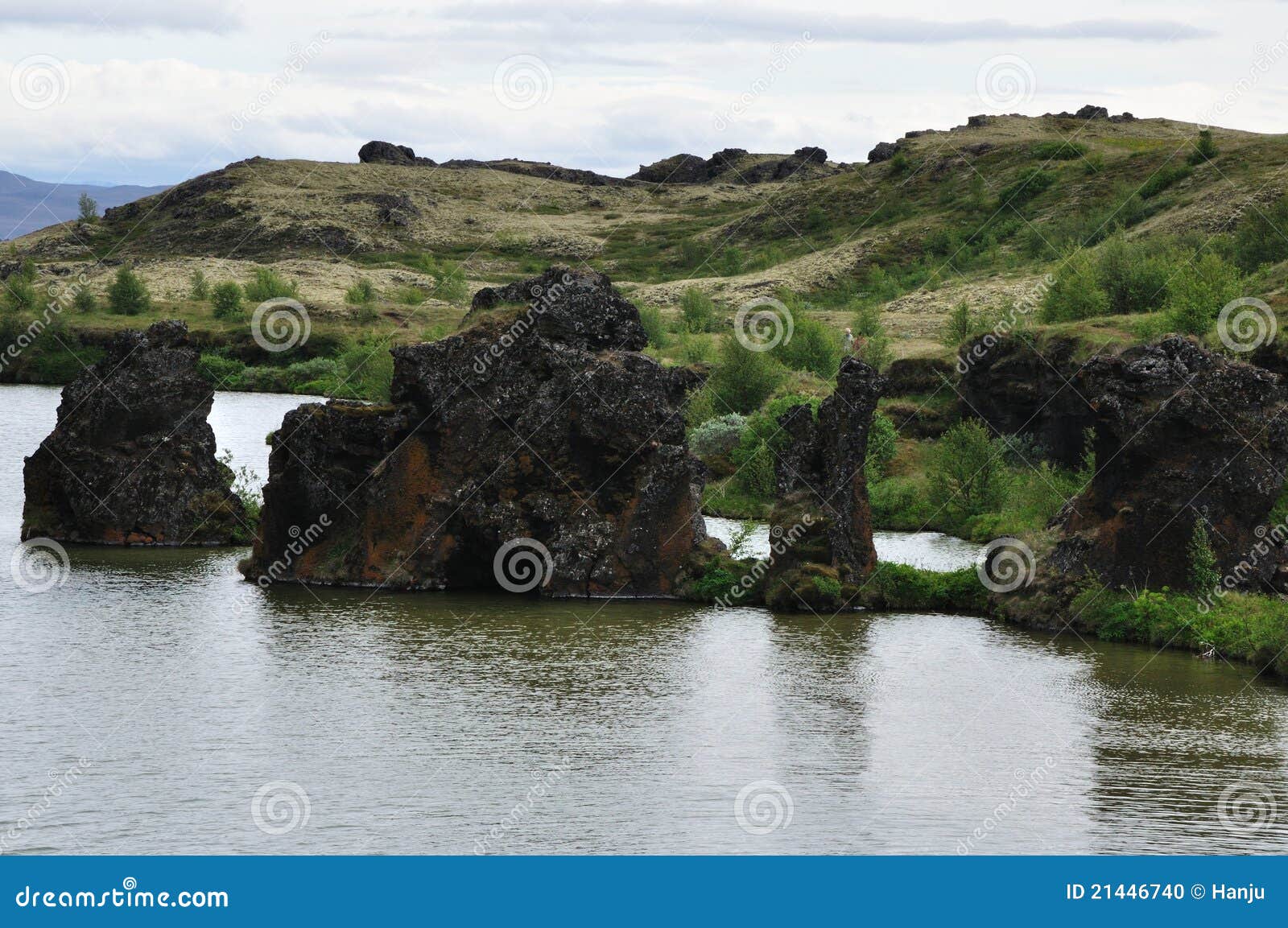 Lava-Rocks stock photo. Image of rock, green, tourism - 21446740