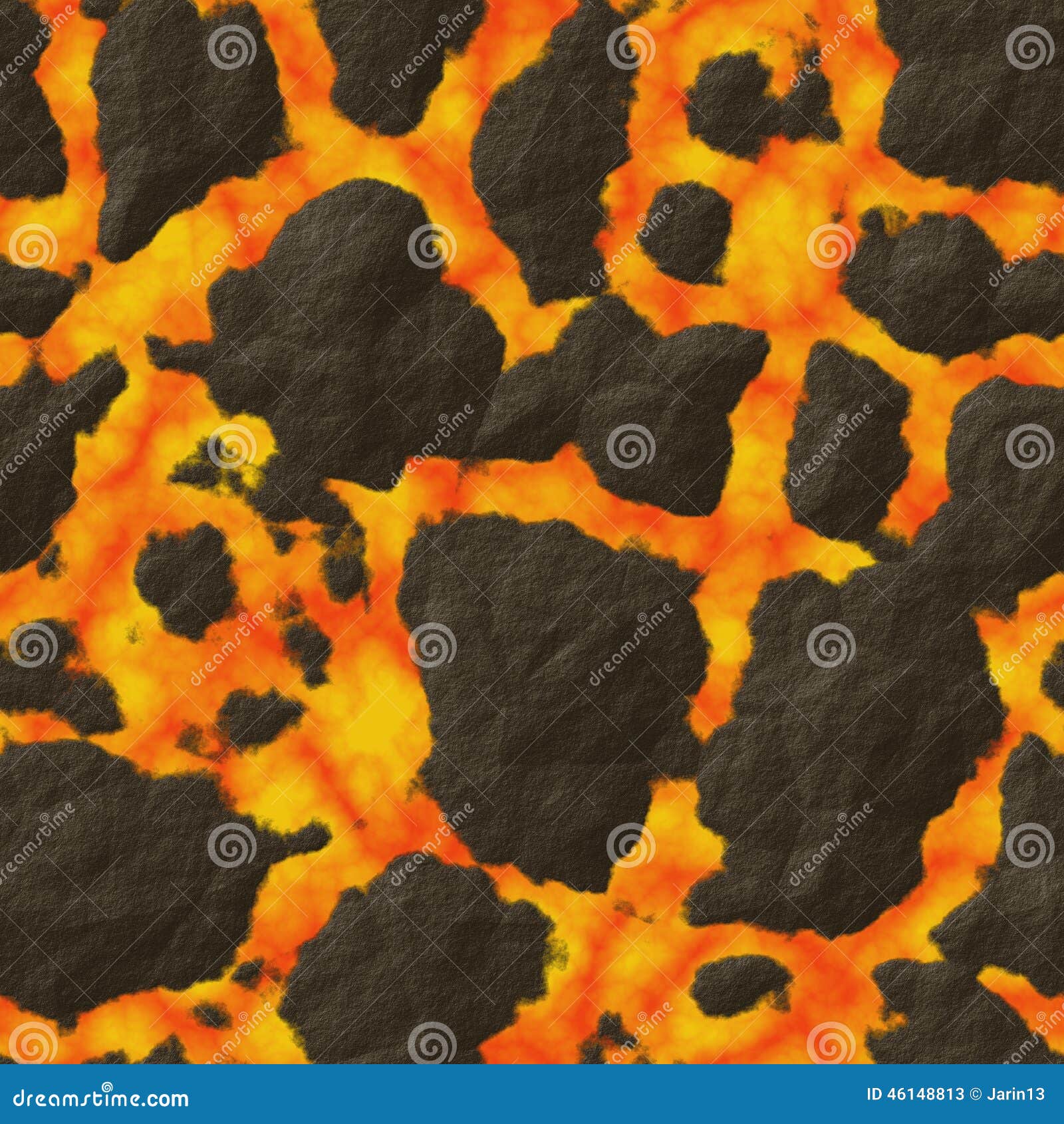 Lava seamless texture stock illustration. Illustration of magma - 46148813