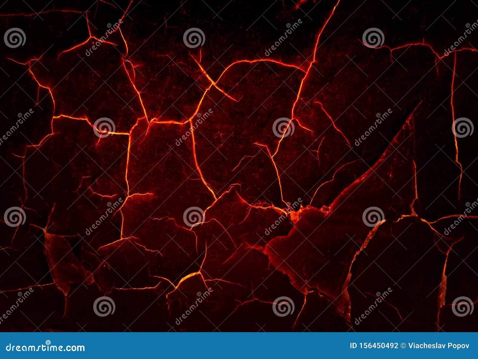 Lava Texture and Cracked Ground Stock Photo - Image of lava, background ...