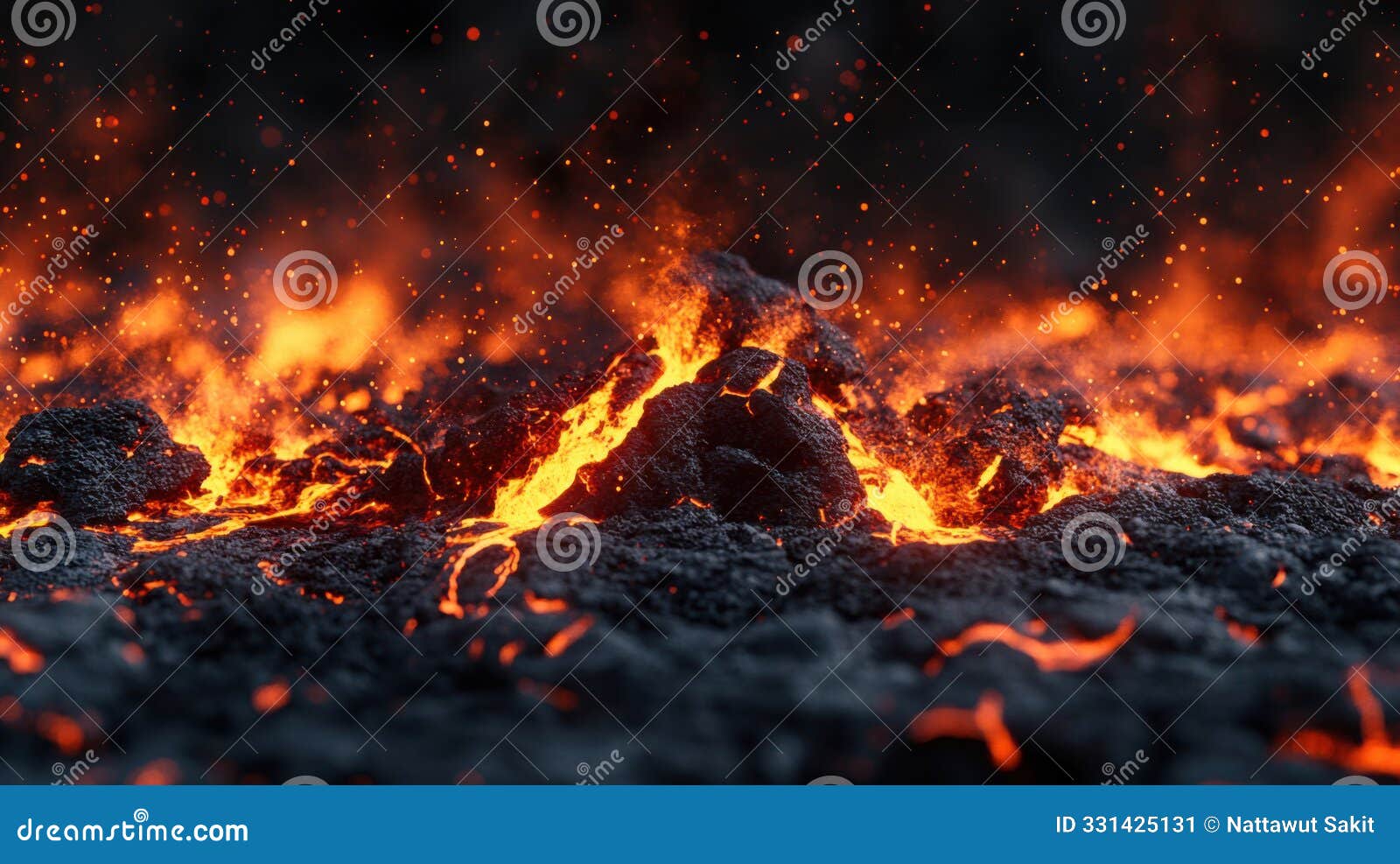 Lava Texture Fire Background for Graphic Design Stock Image - Image of flow, burn: 331425131