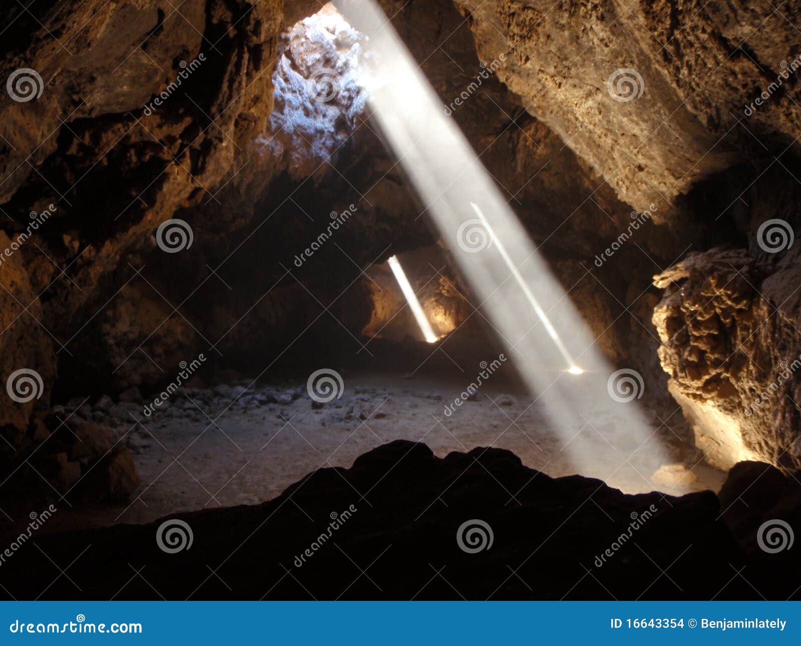 Lava Tube Skylights stock photo. Image of cave, volcanic - 16643354