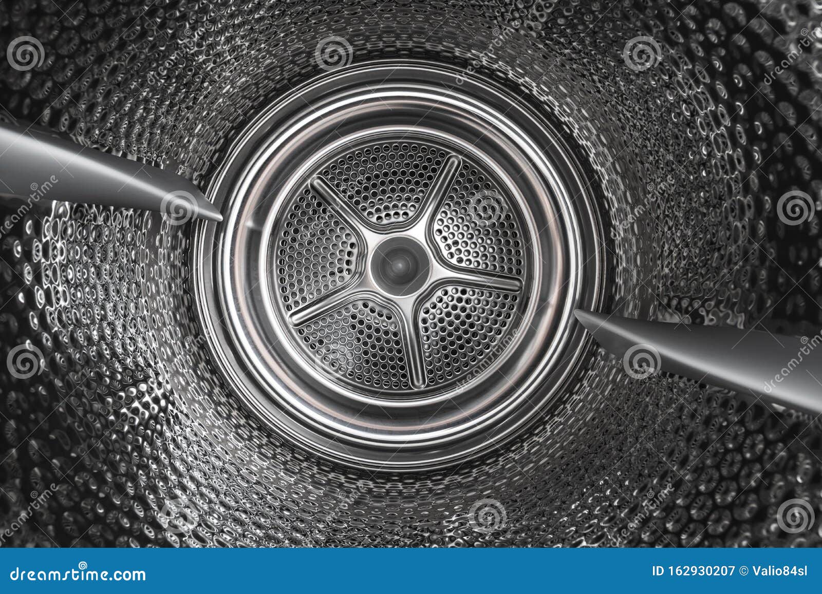 Lavadora Lavadora De Lavadora Vista Interior De Un Tambor Imagen de ...