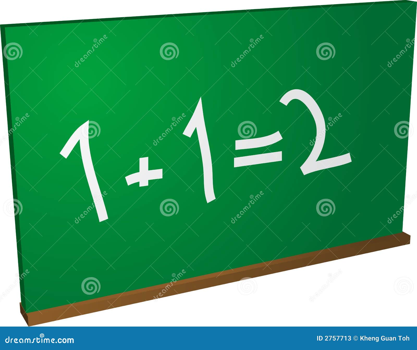 Lavagna Di Per La Matematica Illustrazione Vettoriale - Illustrazione ...