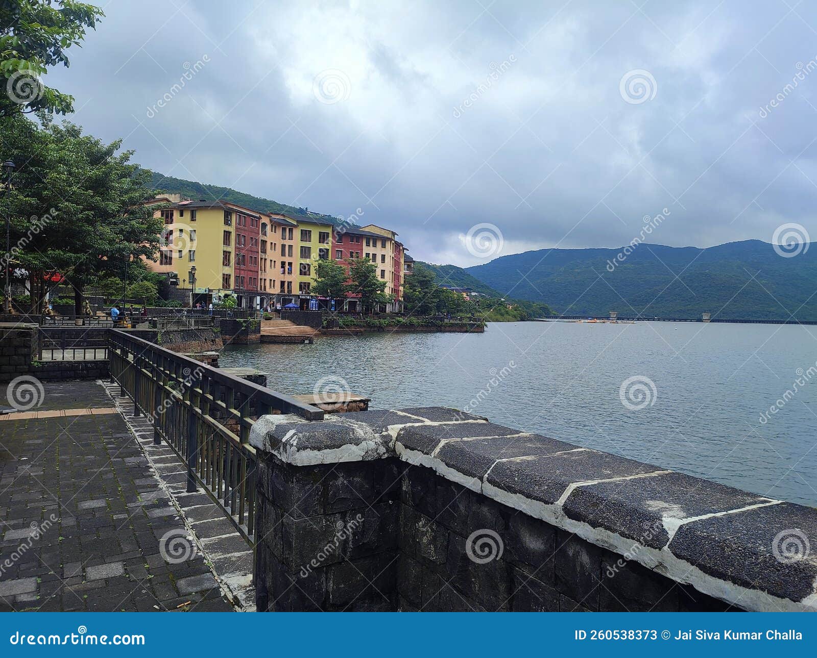 Lavasa hill station stock image. Image of harbor, canal - 260538373