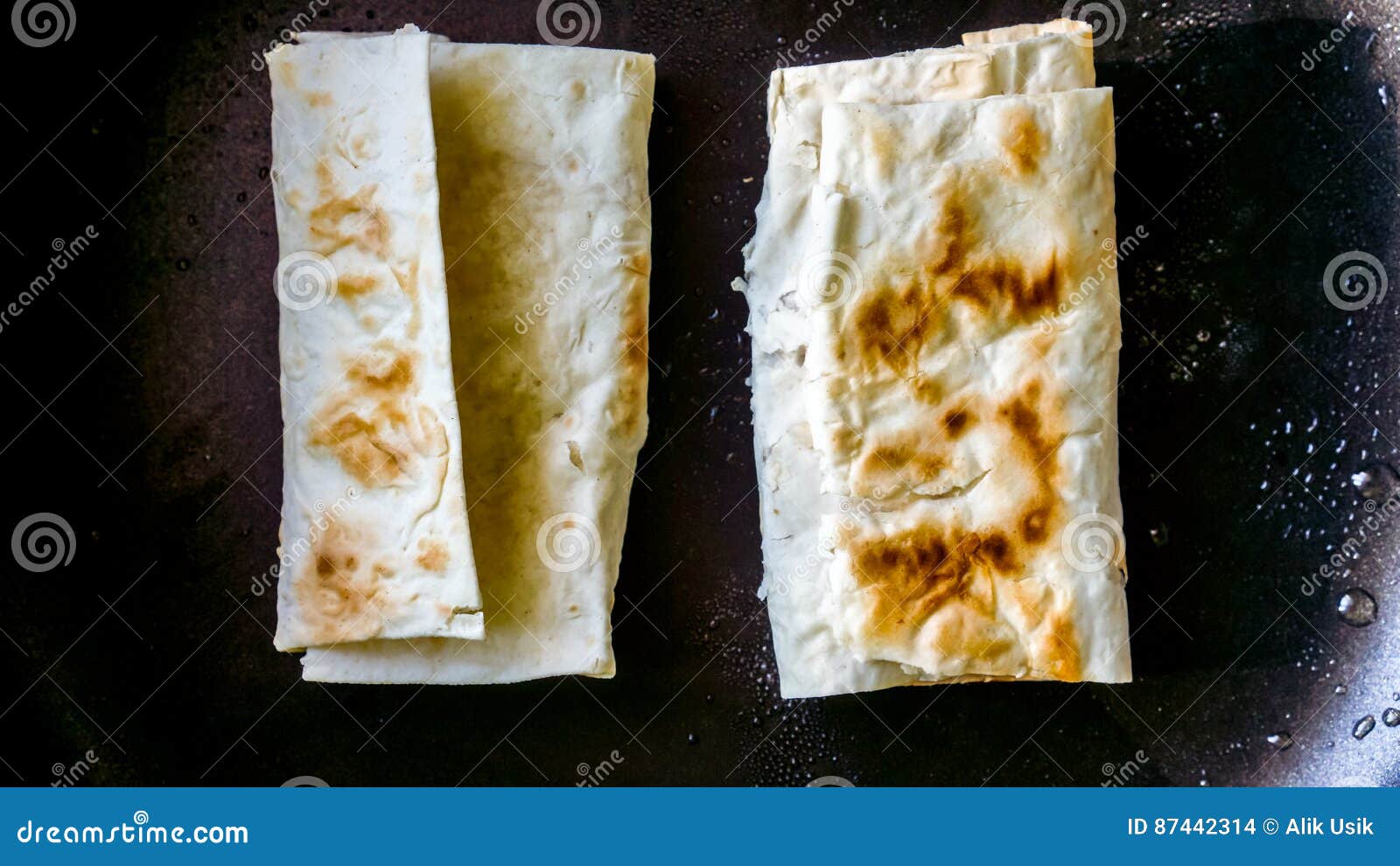 Lavash Sandwich. Thin Armenian Bread Stock Photo - Image of kebab ...