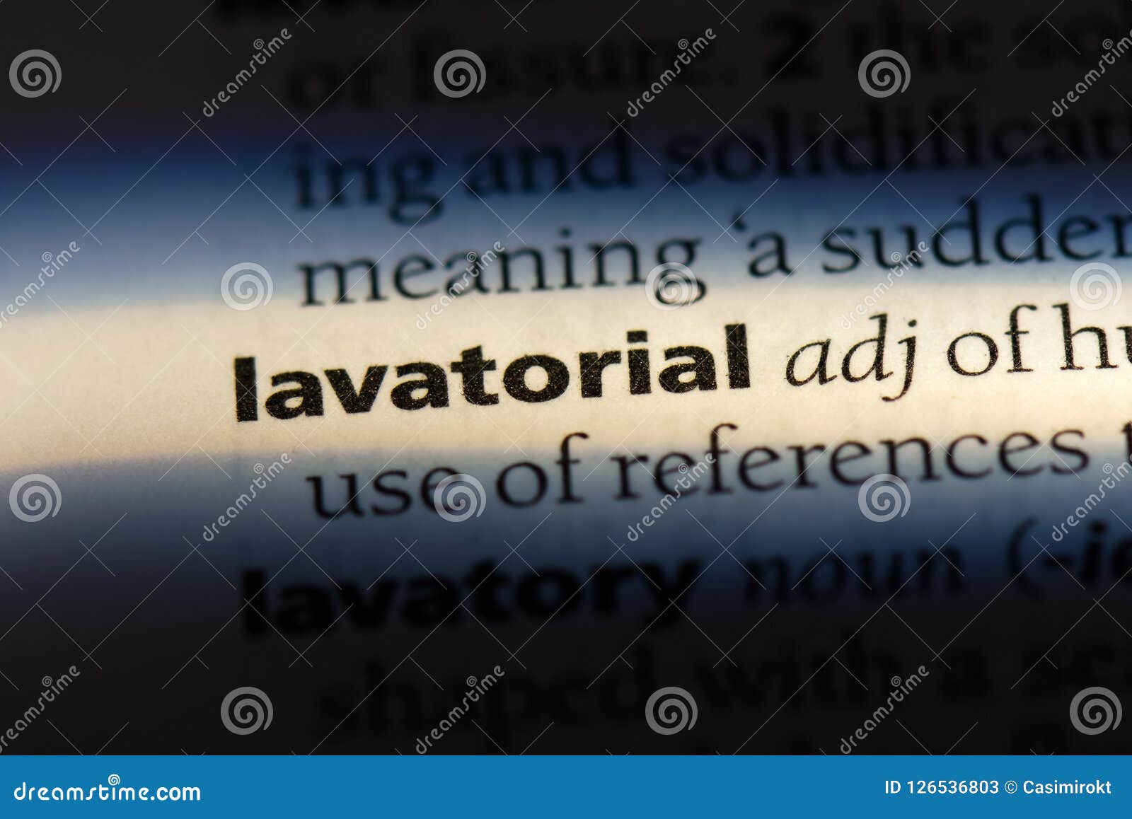 Lavatorial stock image. Image of lavatorial, word, paper - 126536803