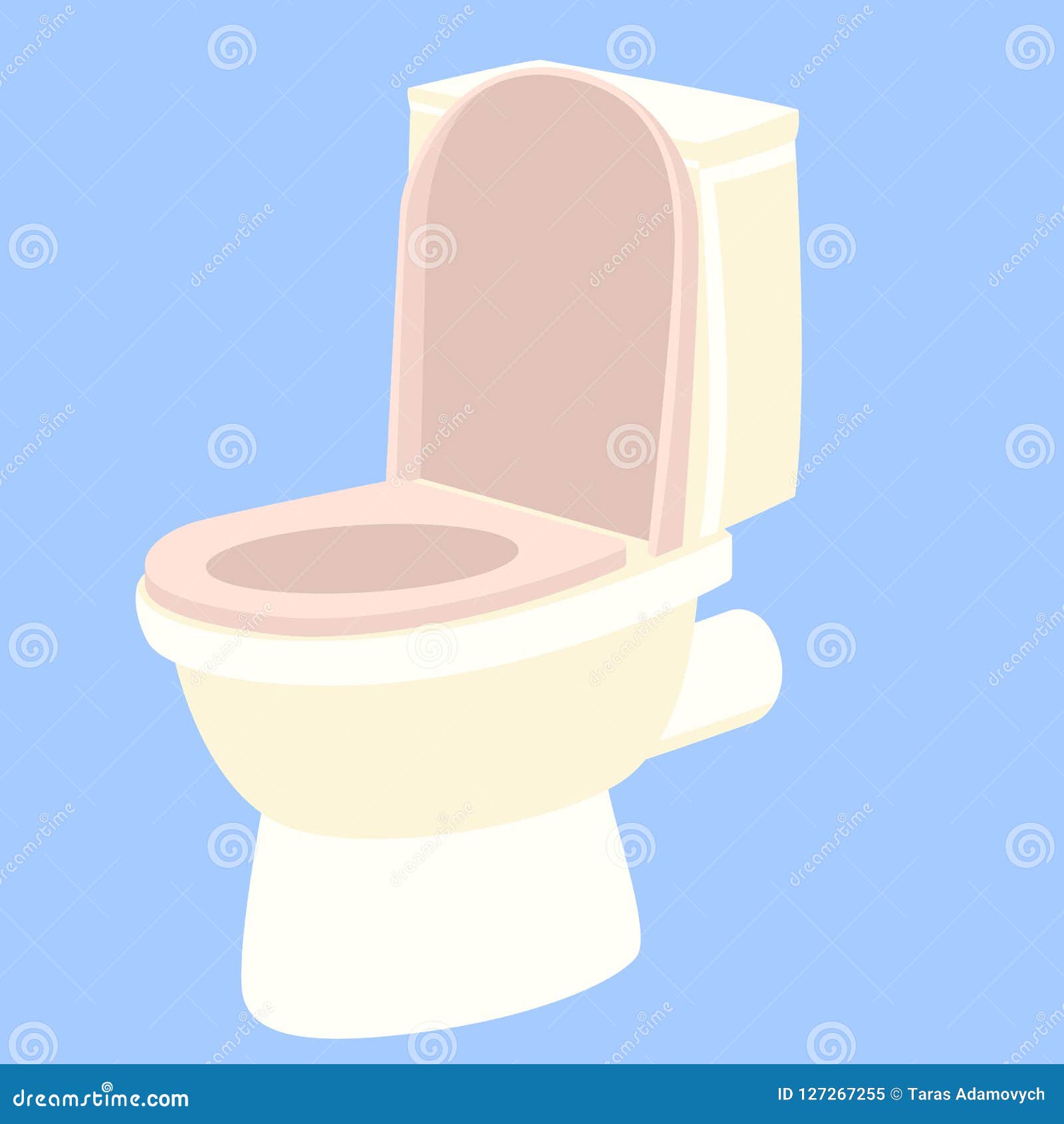 Toilet Profile Vector