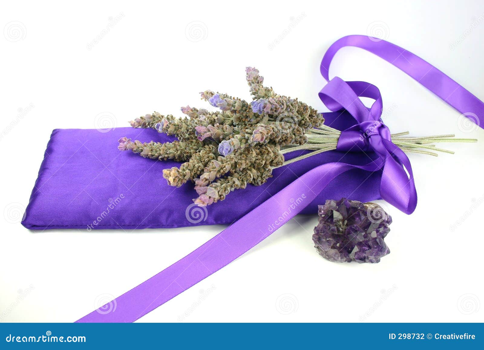 Lavender and Amethyst stock photo. Image of frangrant, geode - 298732