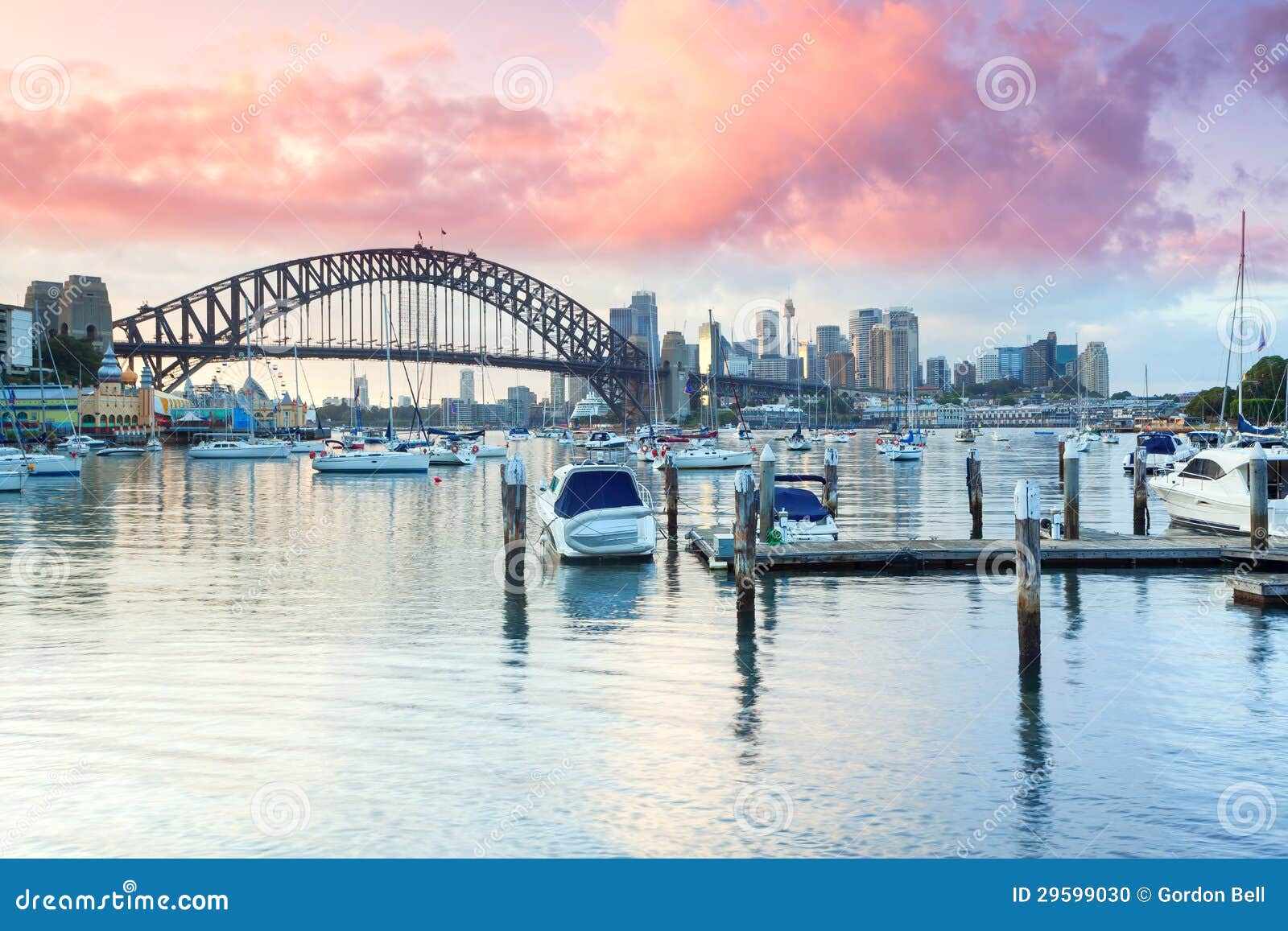 Lavender Bay Sydney stock photo. Image of harbor, luna - 29599030