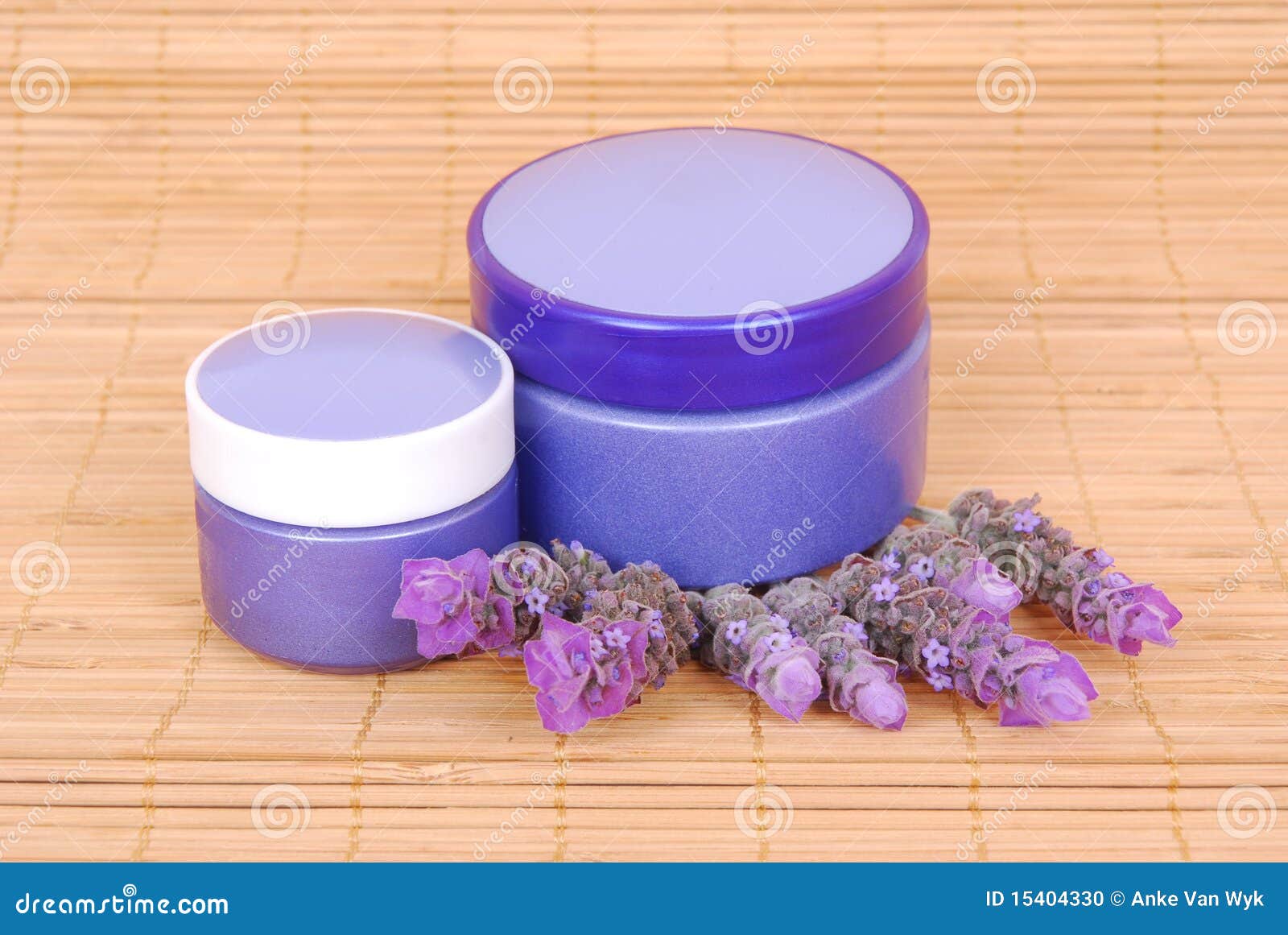 Lavender cosmetic products stock photo. Image of care - 15404330