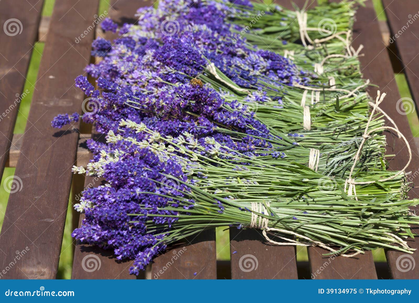Lavender after Harvest on the Table Stock Image - Image of lavender ...