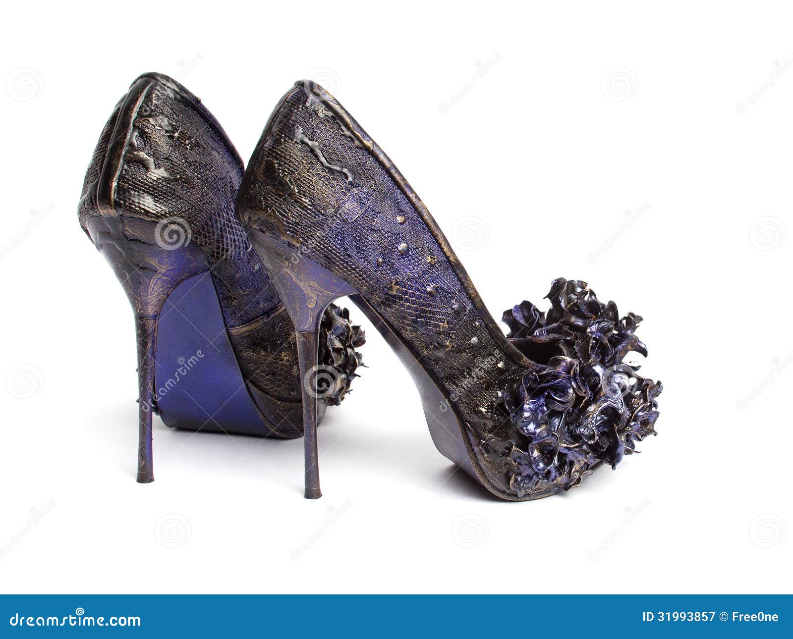 Lavender High Heel Shoes stock image. Image of decor - 31993857