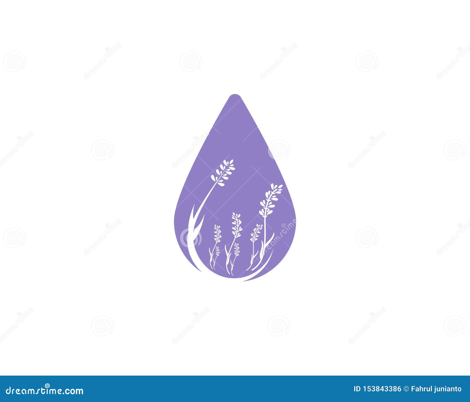 Lavender Icon Logo Design Vector Template Illustration Stock Vector ...