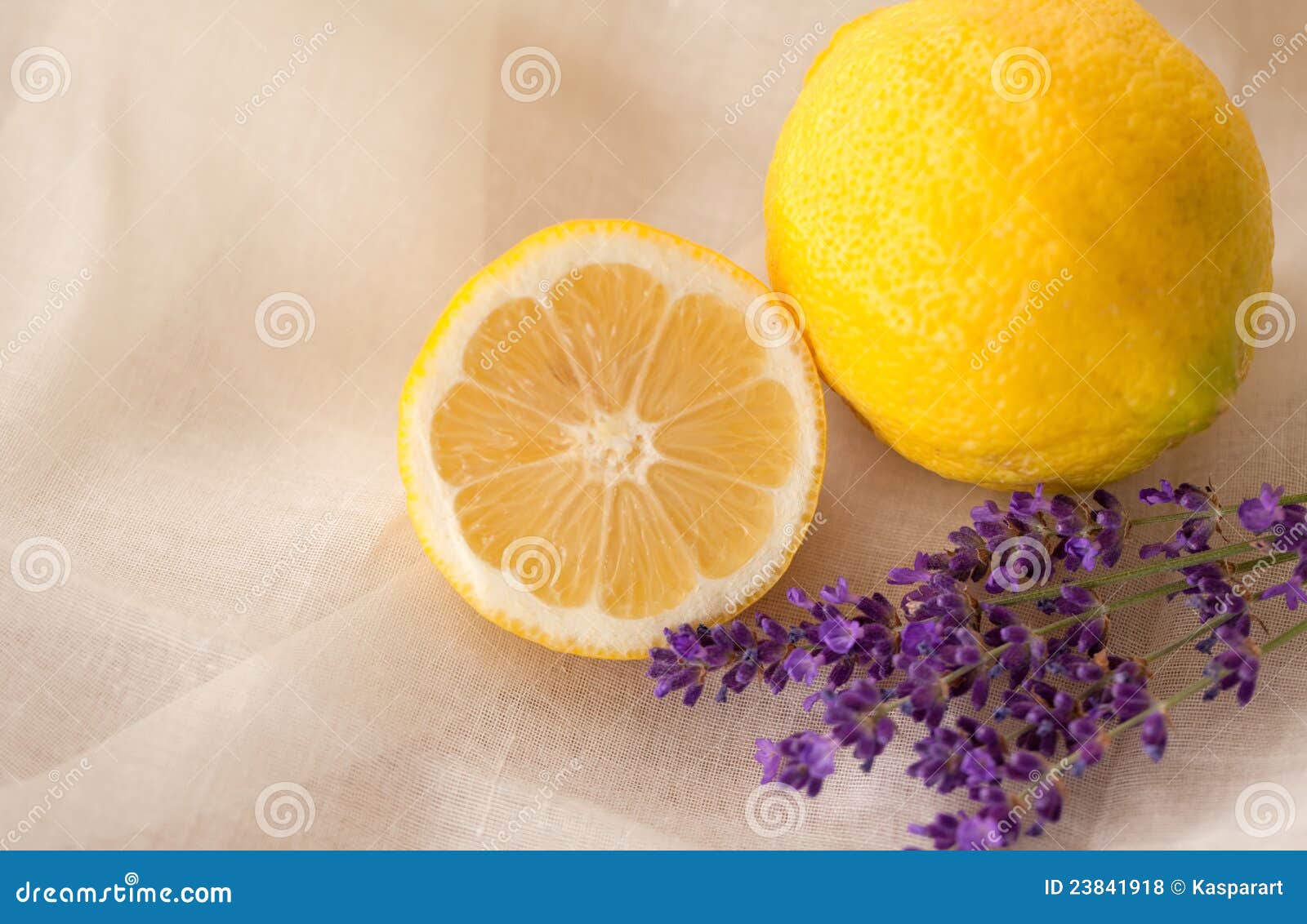 Lavender and Lemon Aromatherapy Stock Photo - Image of healthcare ...