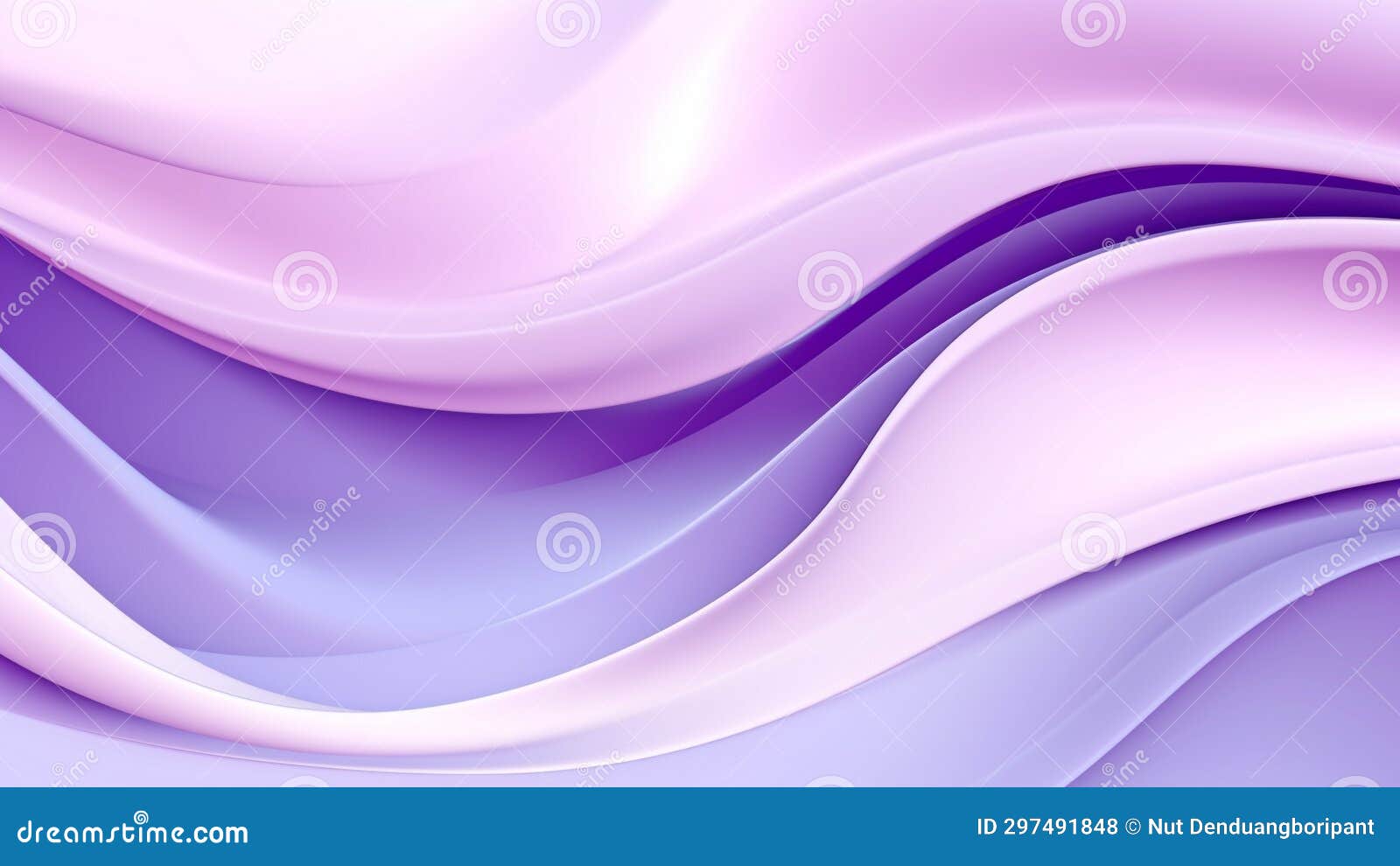 Lavender and Lilac Fluid Color Waves Abstract Pattern Design Stock ...