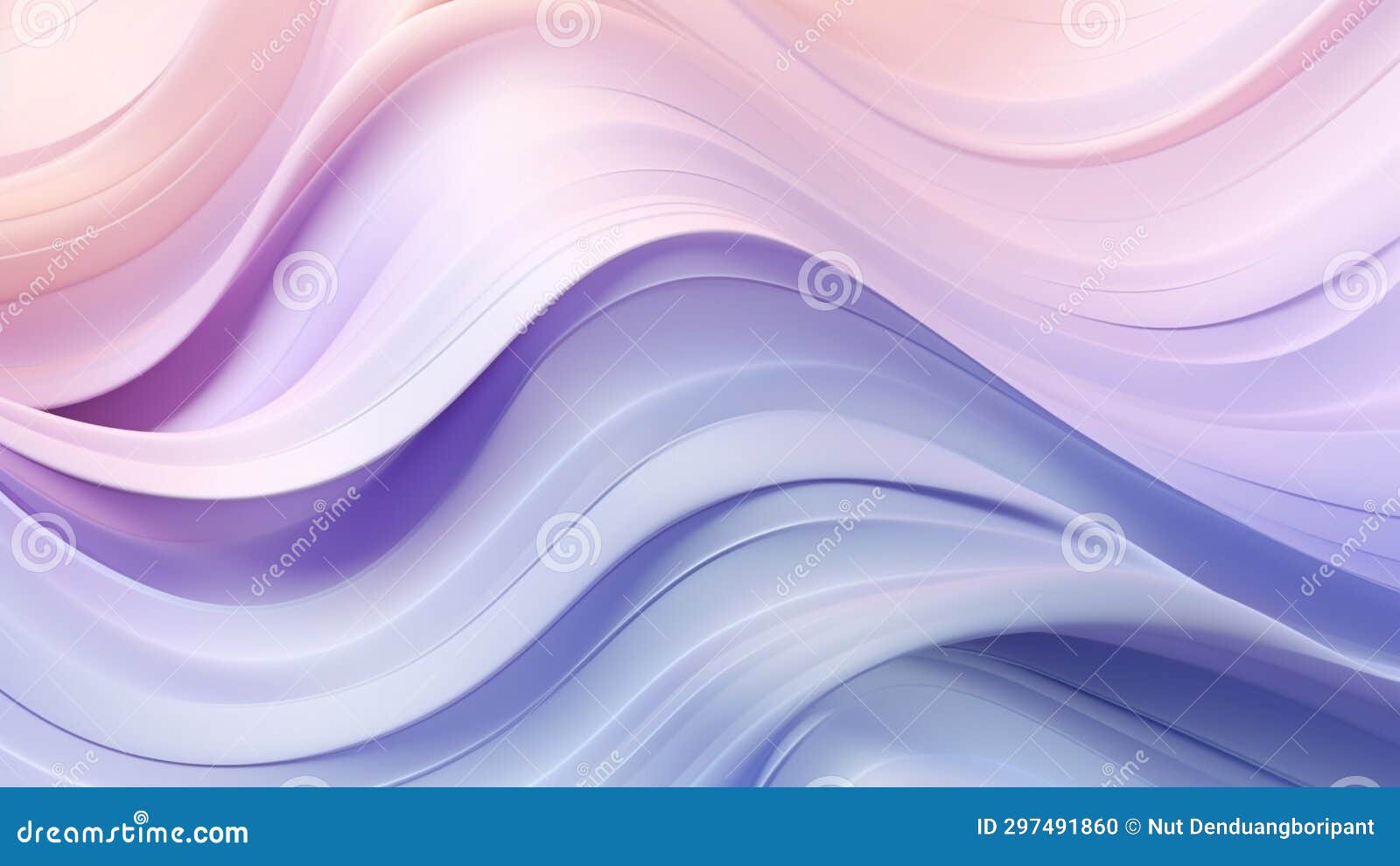Lavender and Lilac Fluid Color Waves Abstract Pattern Design Stock ...