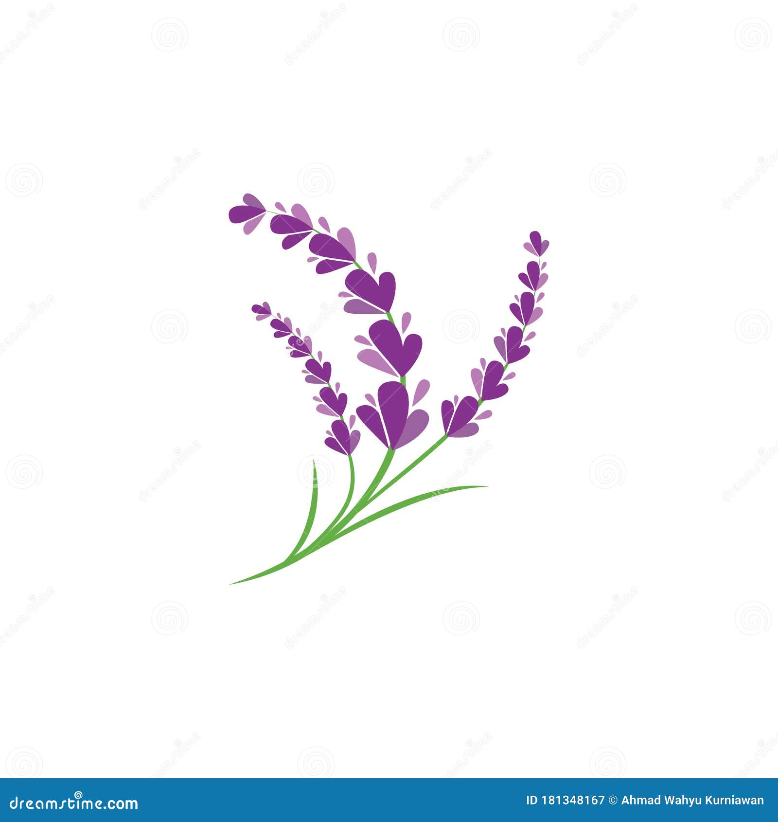 Lavender logo stock vector. Illustration of violet, element - 181348167