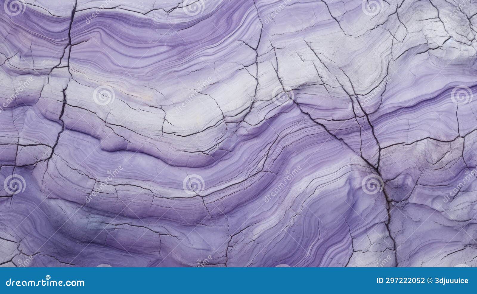 Lavender Marble with Bark Horizontal Background. Stock Illustration ...