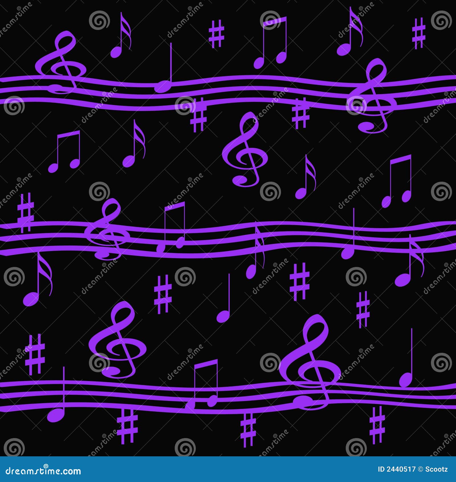 Lavender music stock illustration. Illustration of design - 2440517