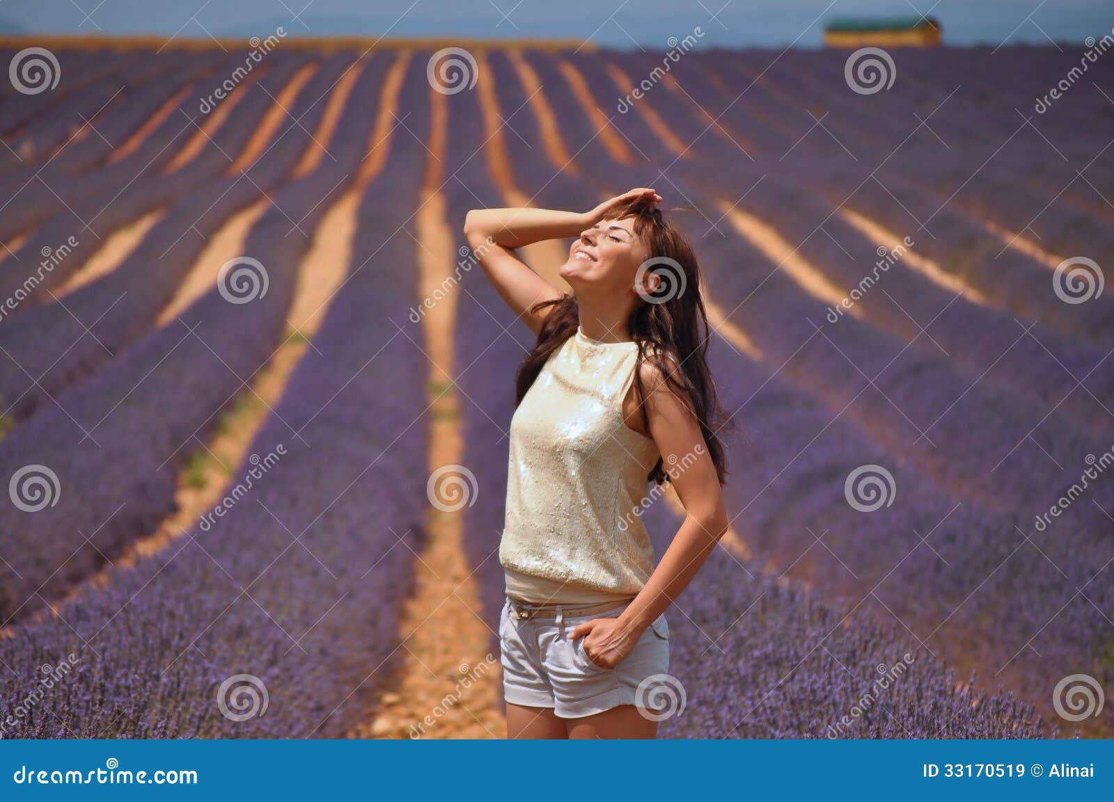 Lavender relaxing session stock image. Image of haute - 33170519