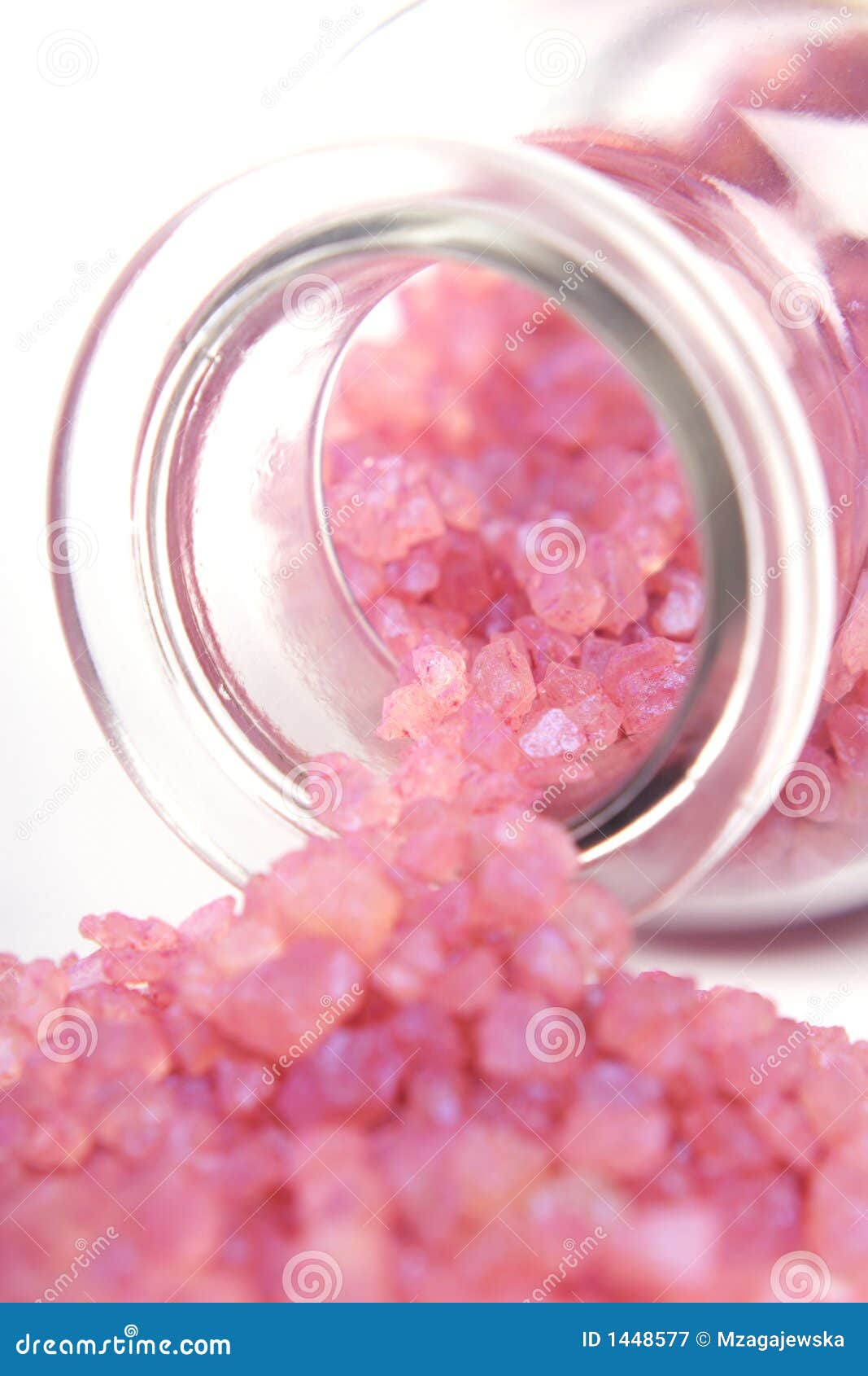 Lavender salt stock image. Image of jacuzzi, health, herbal - 1448577