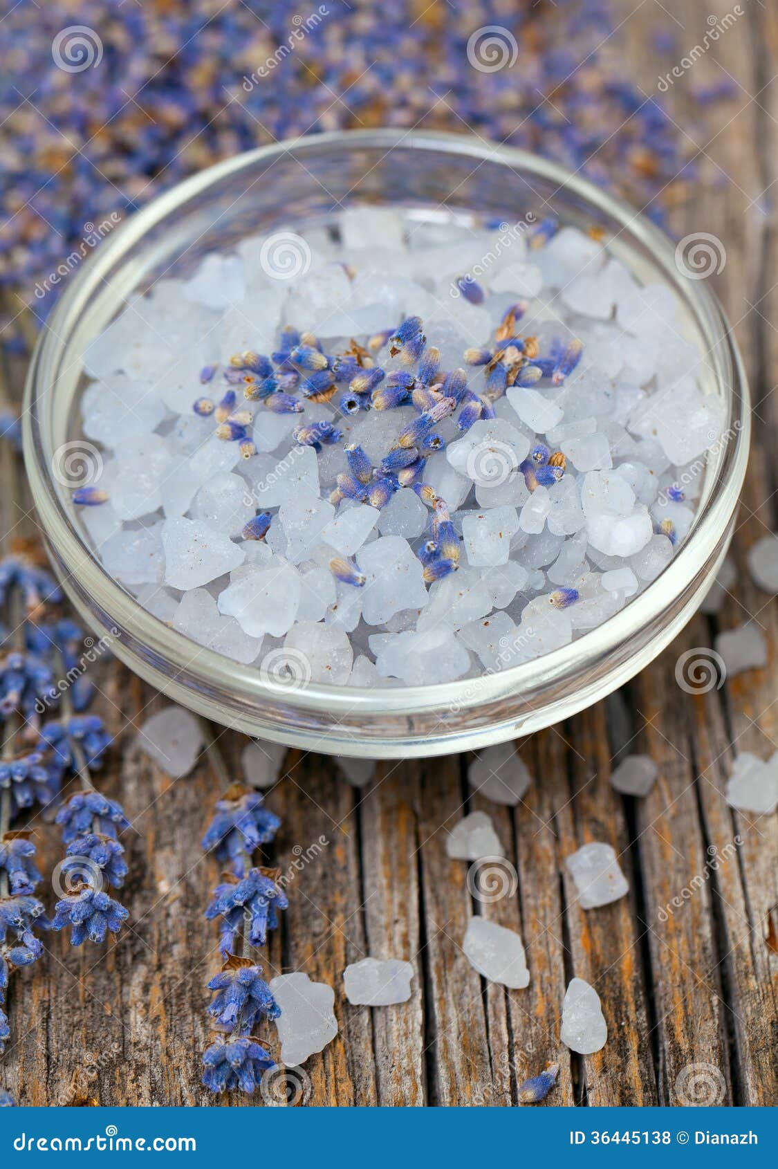 Lavender salt stock photo. Image of lifestyle, details - 36445138