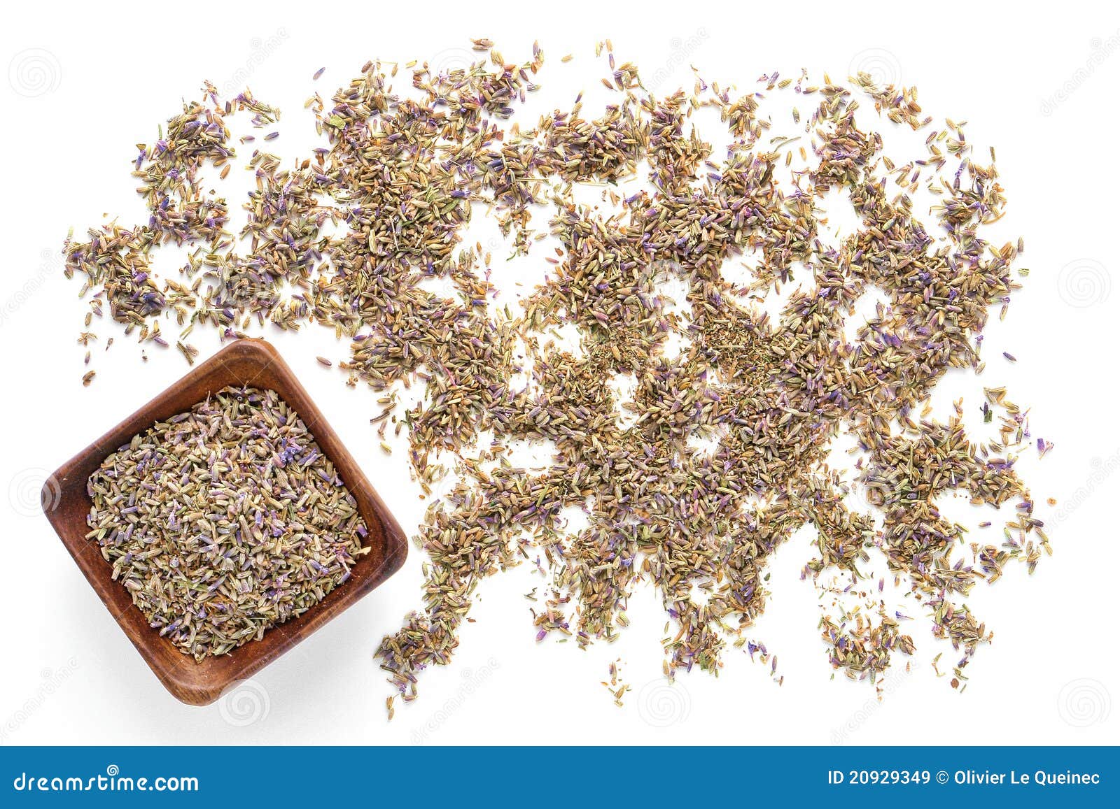 Lavender Seeds Over White Background Royalty Free Stock Images - Image ...