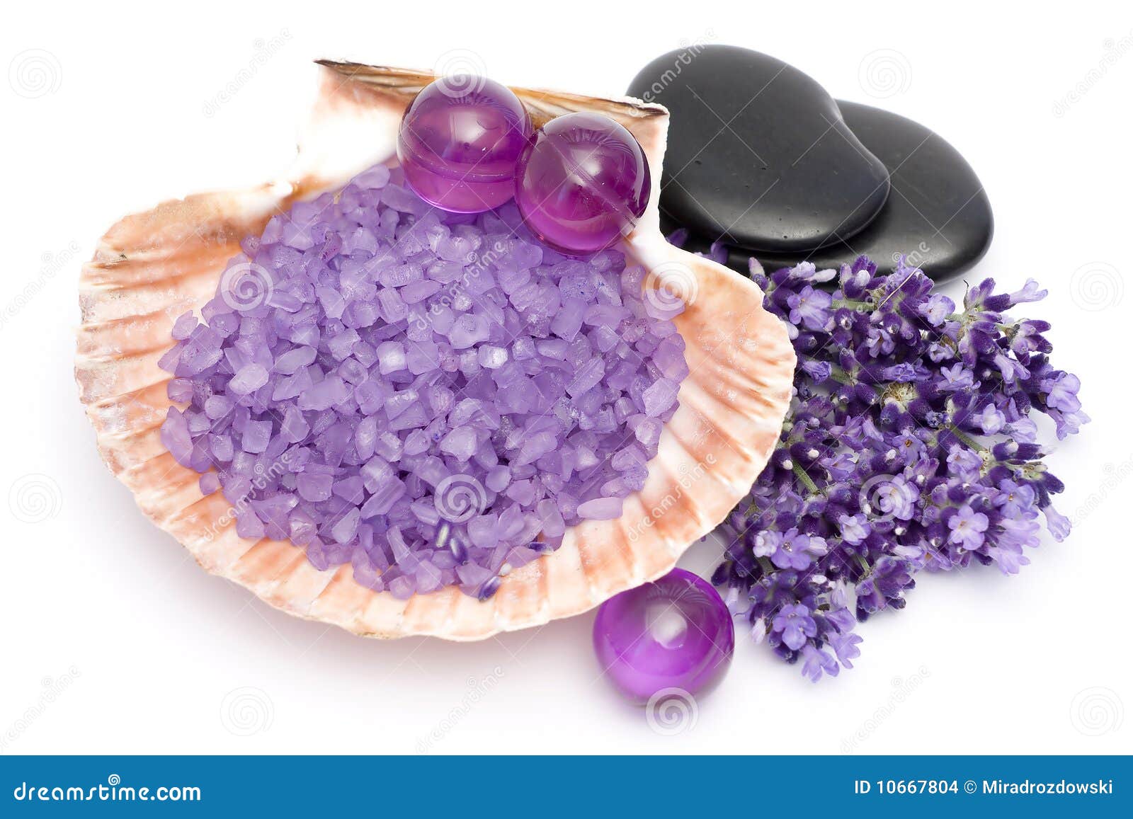 Lavender spa stock photo. Image of bathroom, leaf, flower - 10667804
