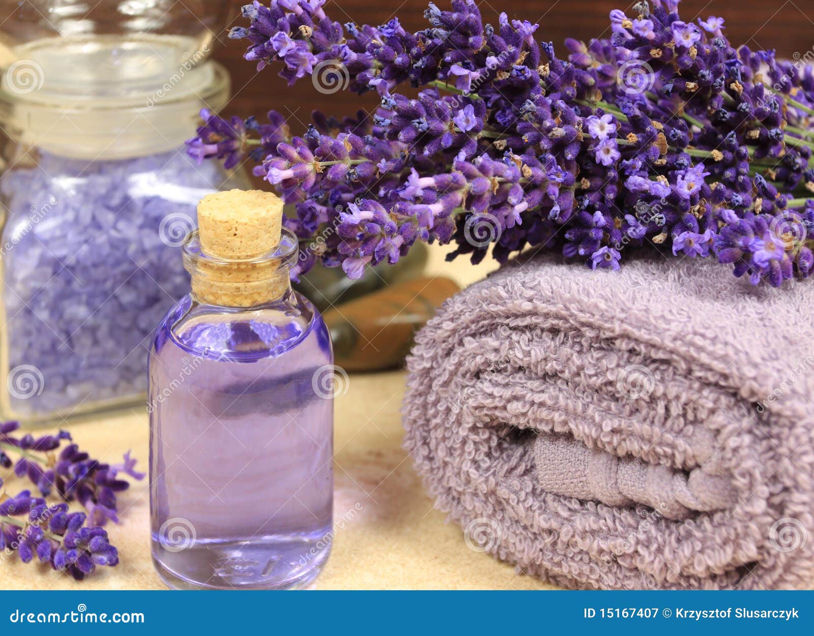Lavender spa stock image. Image of wellness, towel, treatment - 15167407