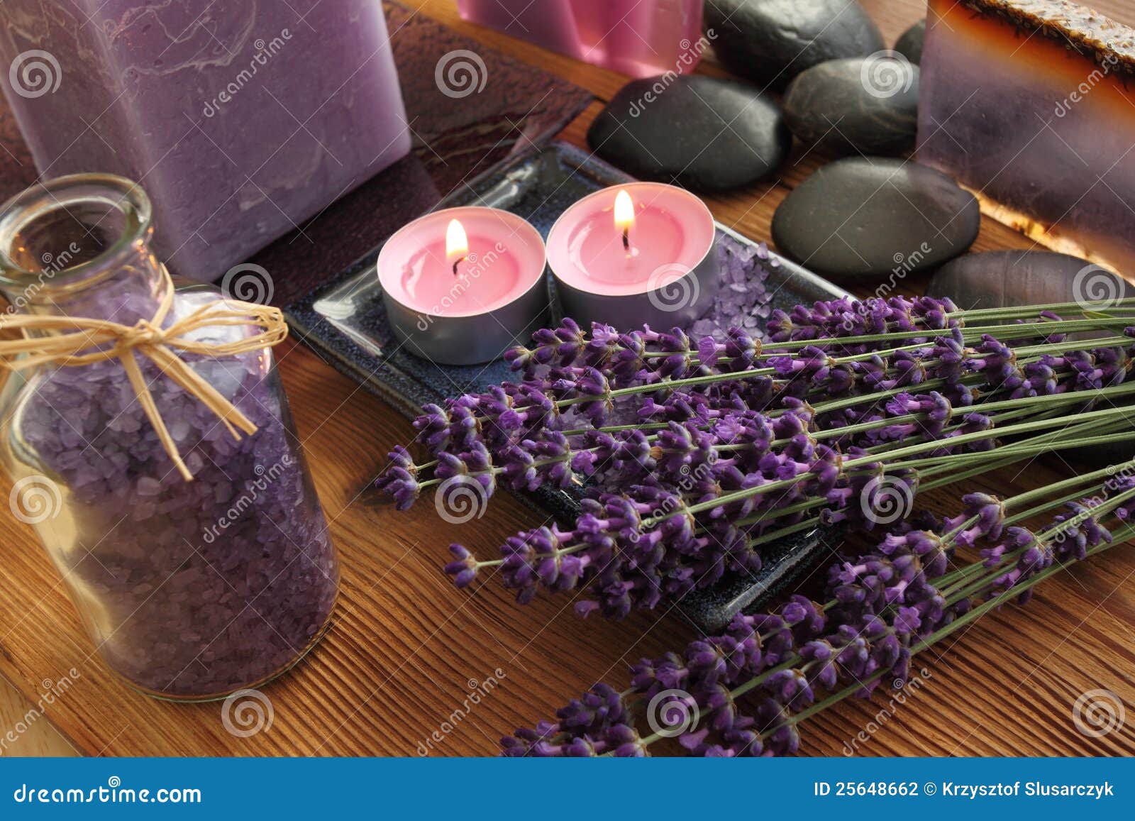 Lavender spa stock photo. Image of resort, healthy, therapeutic - 25648662