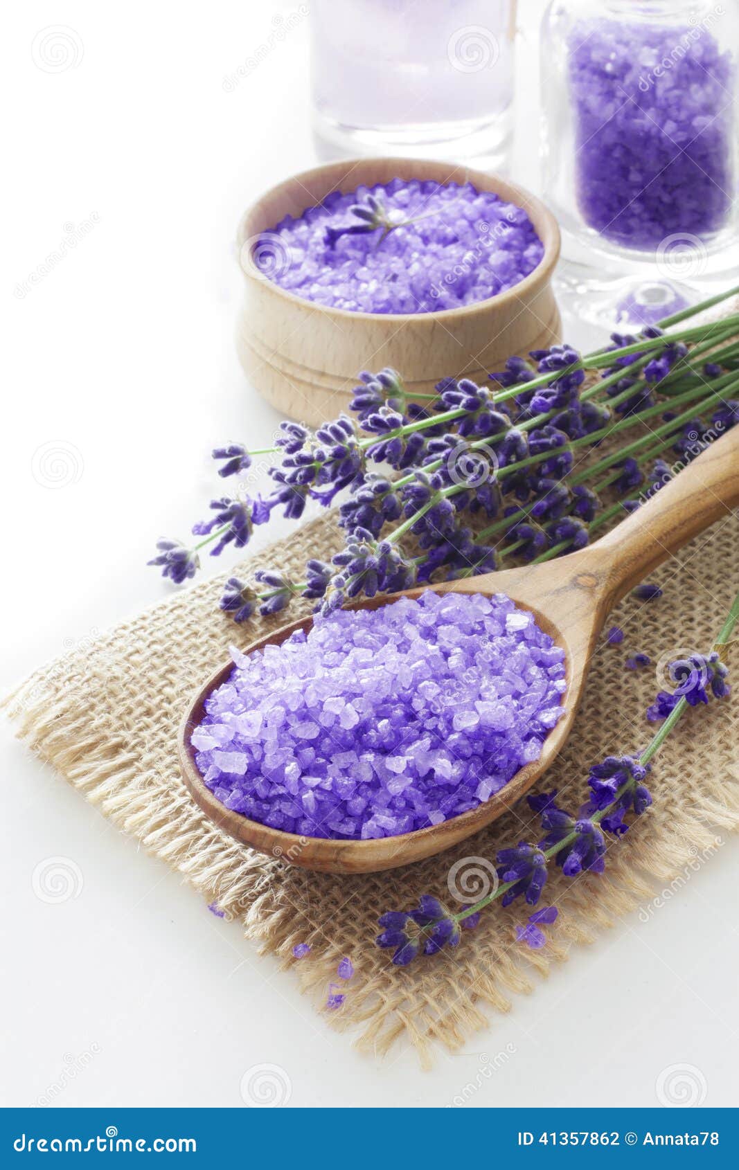 Lavender spa set stock photo. Image of lavender, natural - 41357862