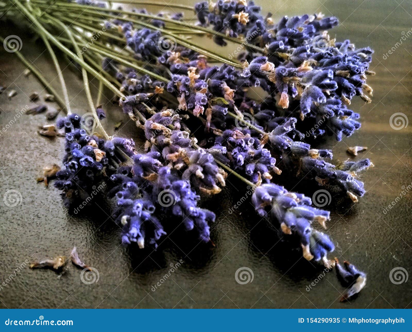 Lavender on the table stock image. Image of lavender - 154290935