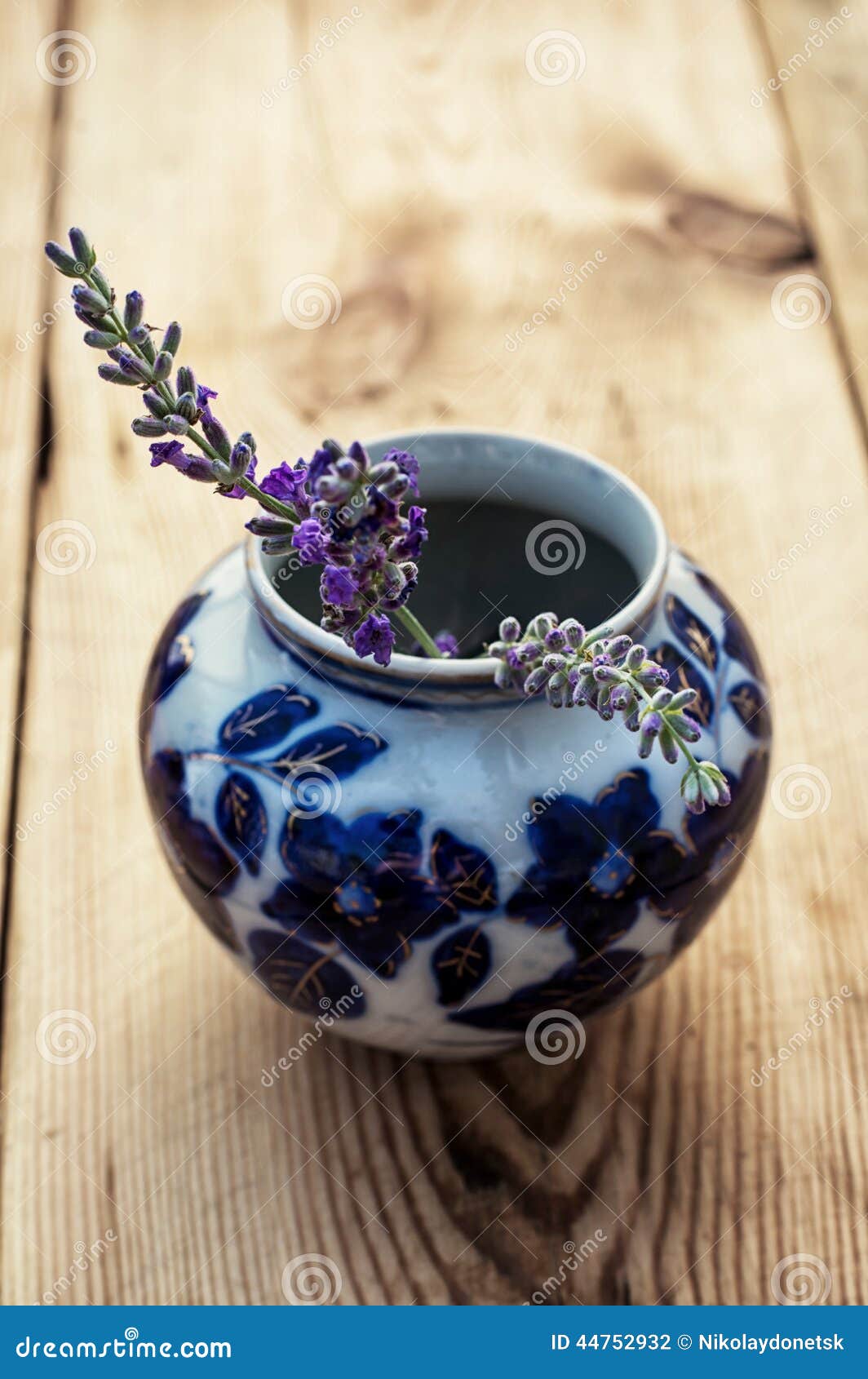 Lavender with vase stock photo. Image of tableware, ceramic - 44752932