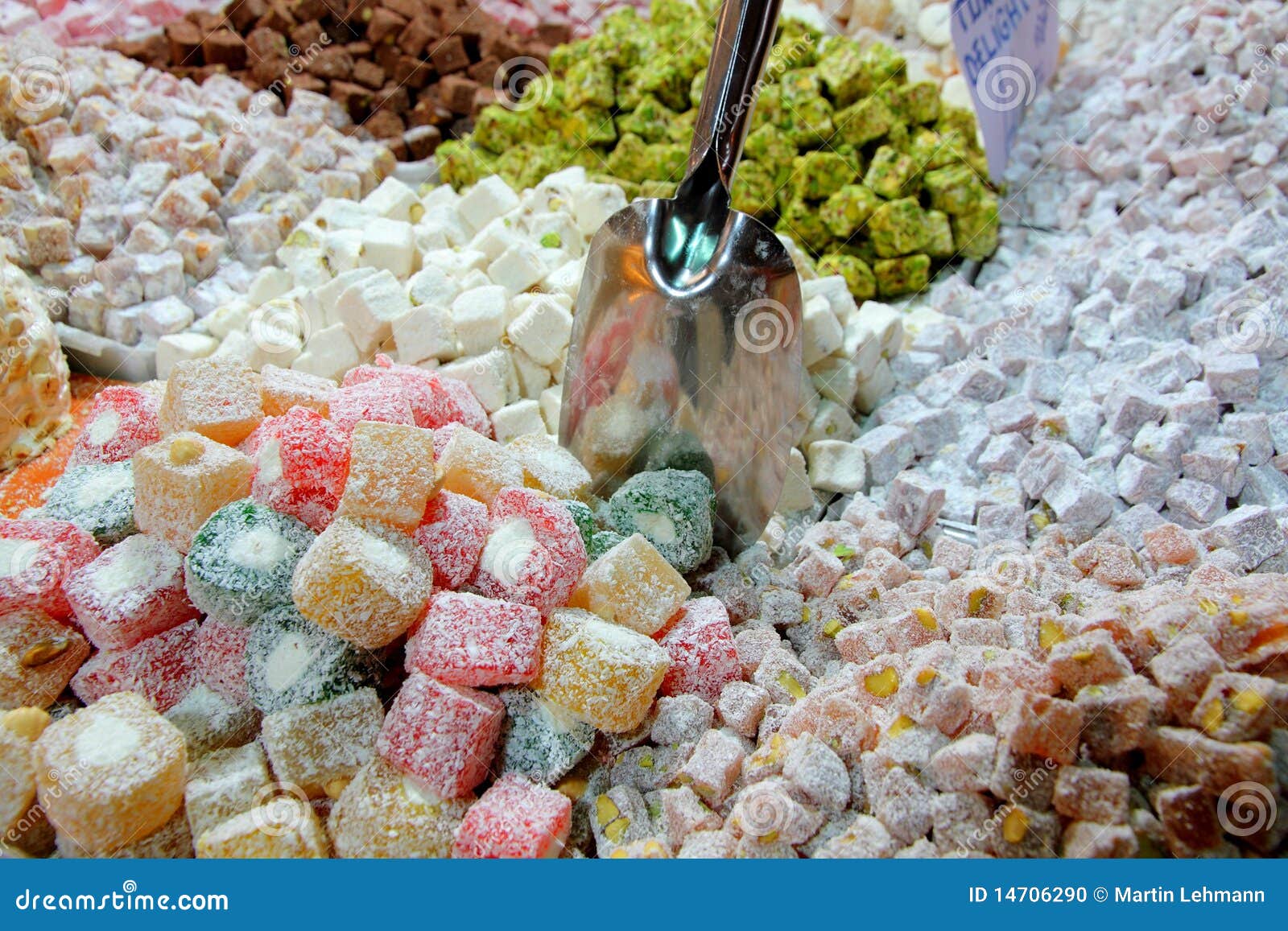 Lavish turkish sweets stock photo. Image of colors, hand - 14706290