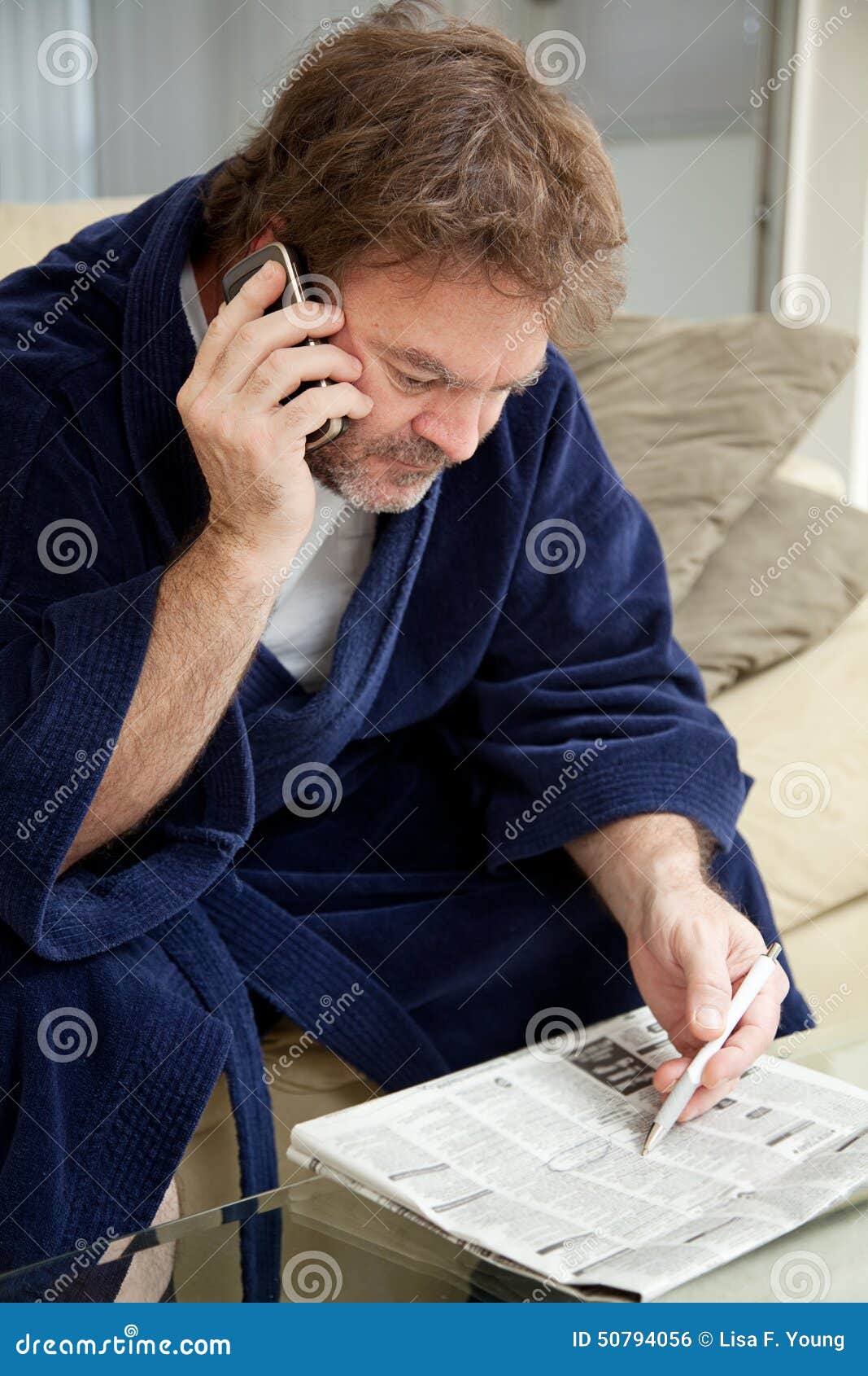 Lavoro Di Ricerca Disoccupato Fotografia Stock - Immagine di penna ...