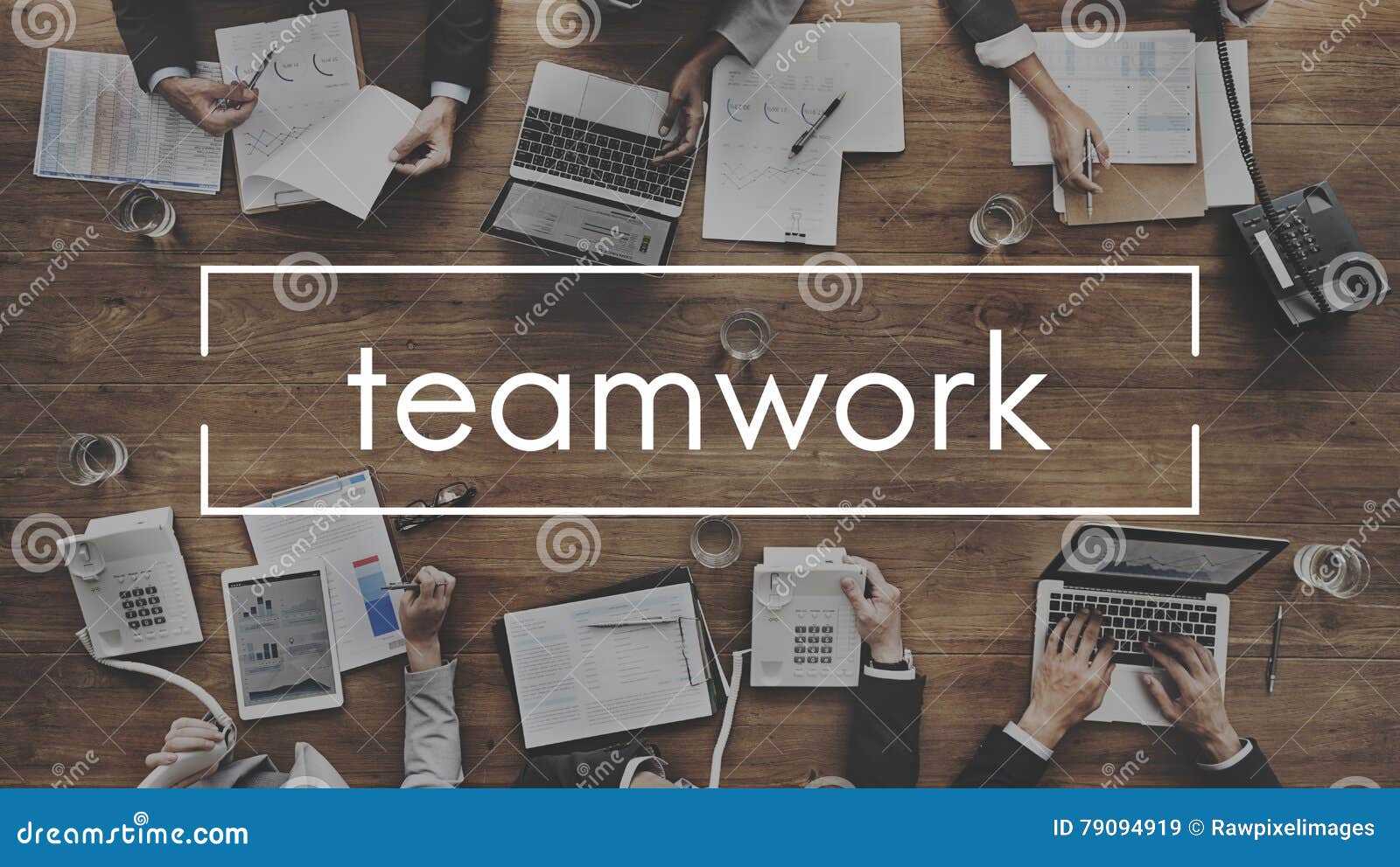 Lavoro Di Squadra Team Collaboration Connection Unity Concept Immagine ...