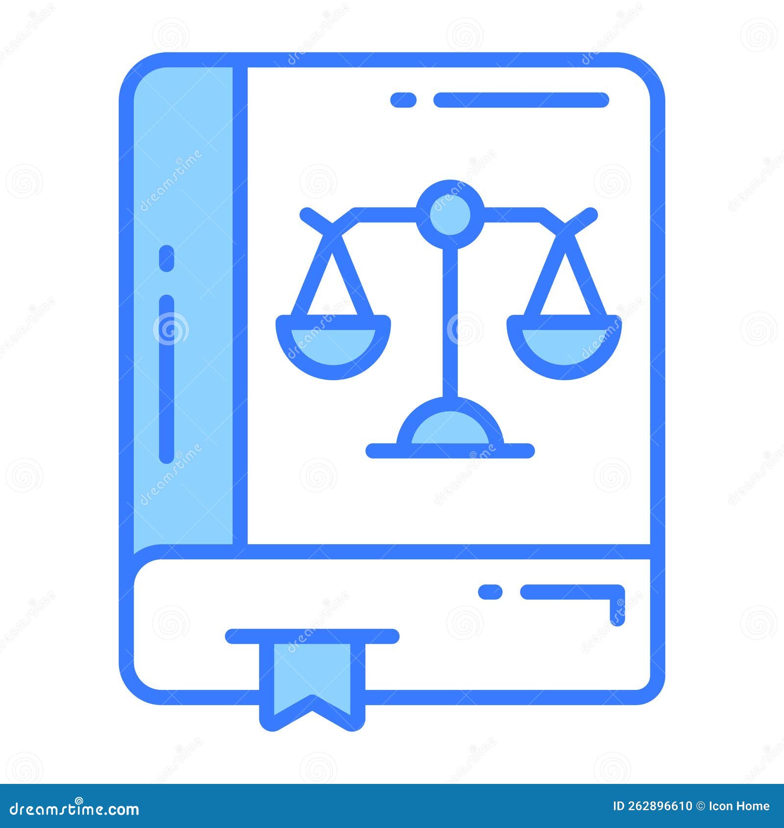 Law Book Copyright Law, Intellectual Property Icon Stock Vector ...
