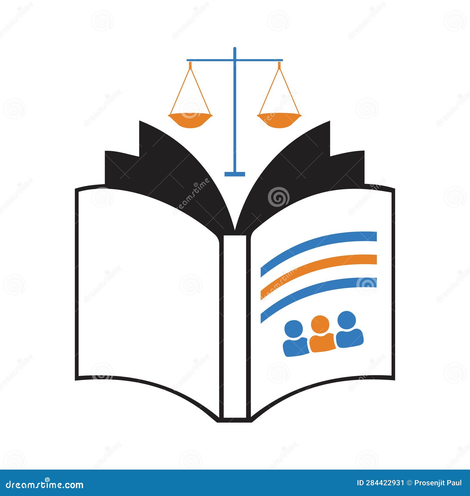 Law Book, Book, Scale, Law Education Open Book Balance Icon Stock ...
