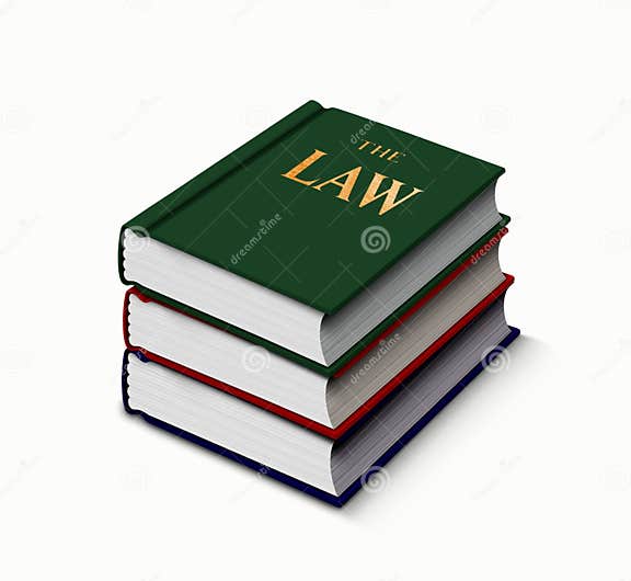 Law books stack up stock illustration. Illustration of judgement - 28158734