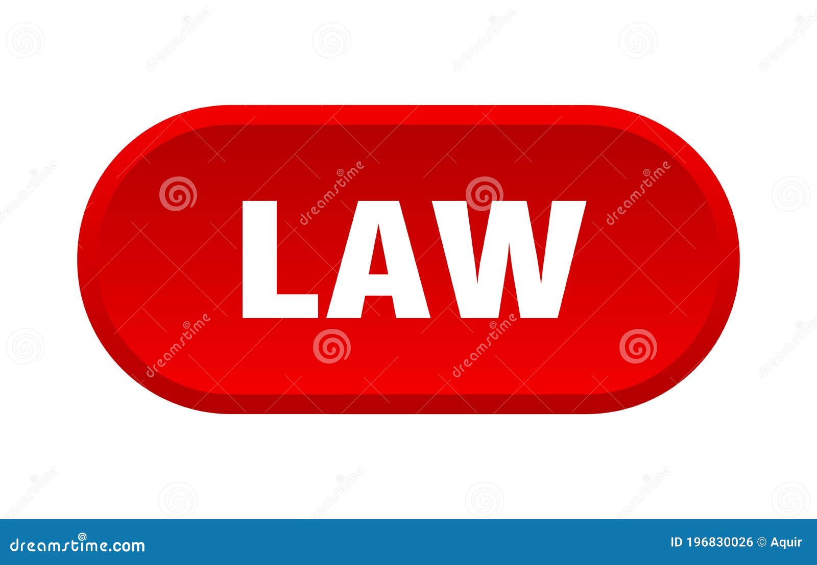 Law button stock vector. Illustration of square, vector - 196830026