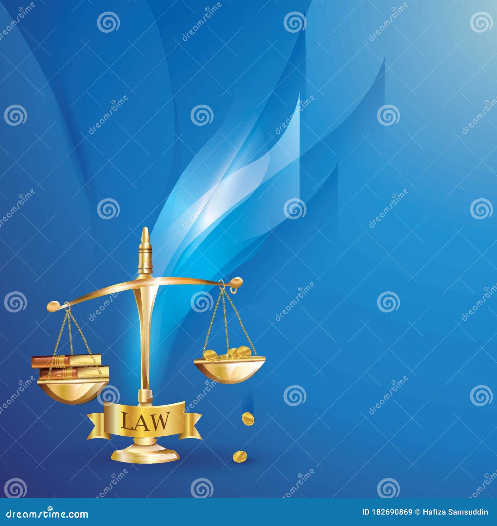 Law design stock vector. Illustration of distribution - 182690869