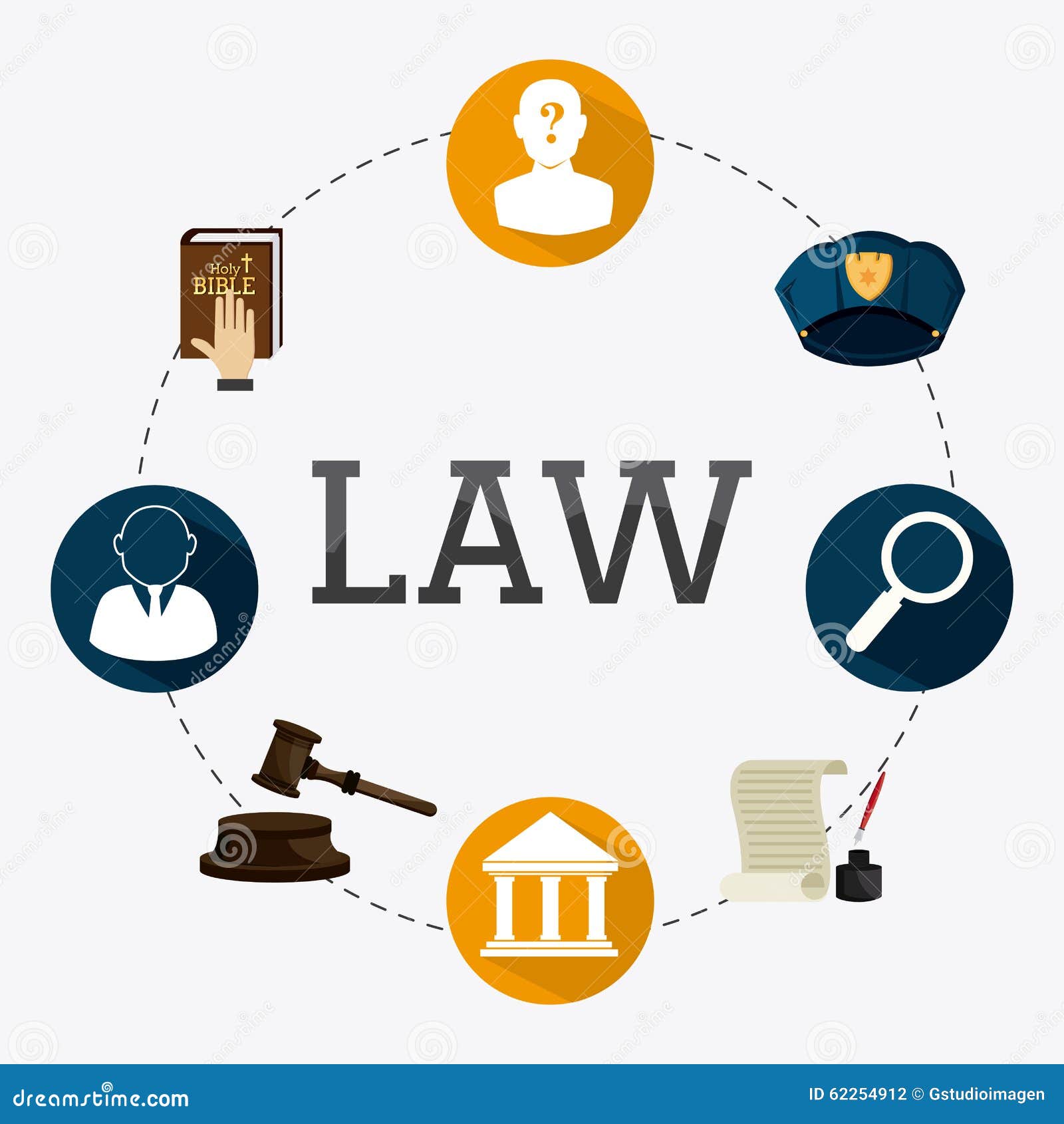 Law design. stock illustration. Illustration of punishment - 62254912