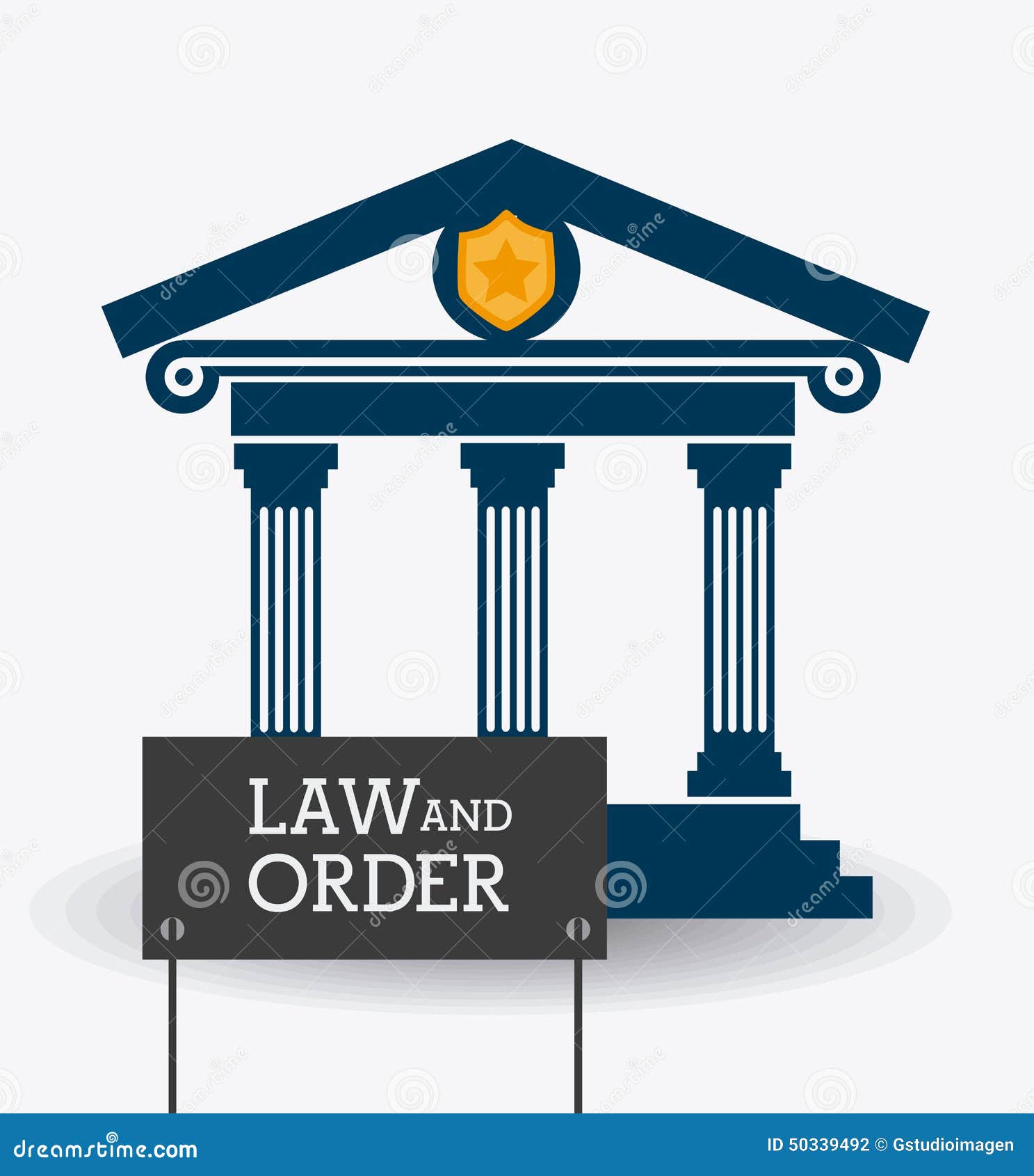 Law Design, Vector Illustration. Stock Vector - Illustration of ...