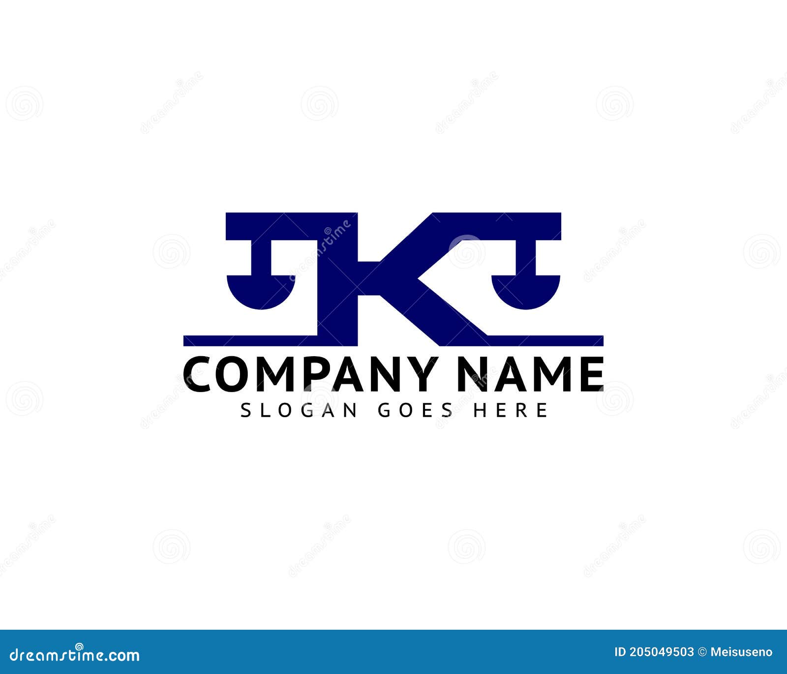 Law Firm Initial K Letter Logo Design Stock Vector - Illustration of ...