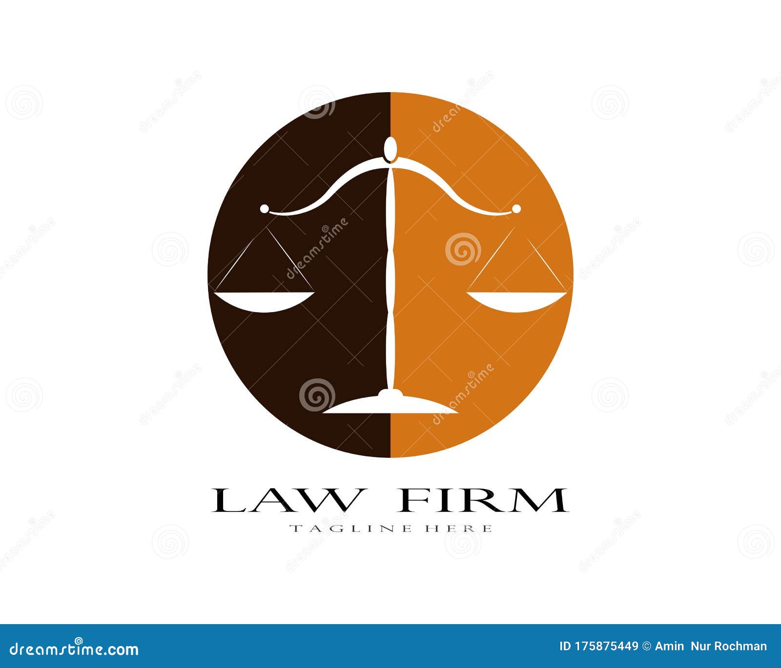 Law firm logo vector stock vector. Illustration of lawyer - 175875449