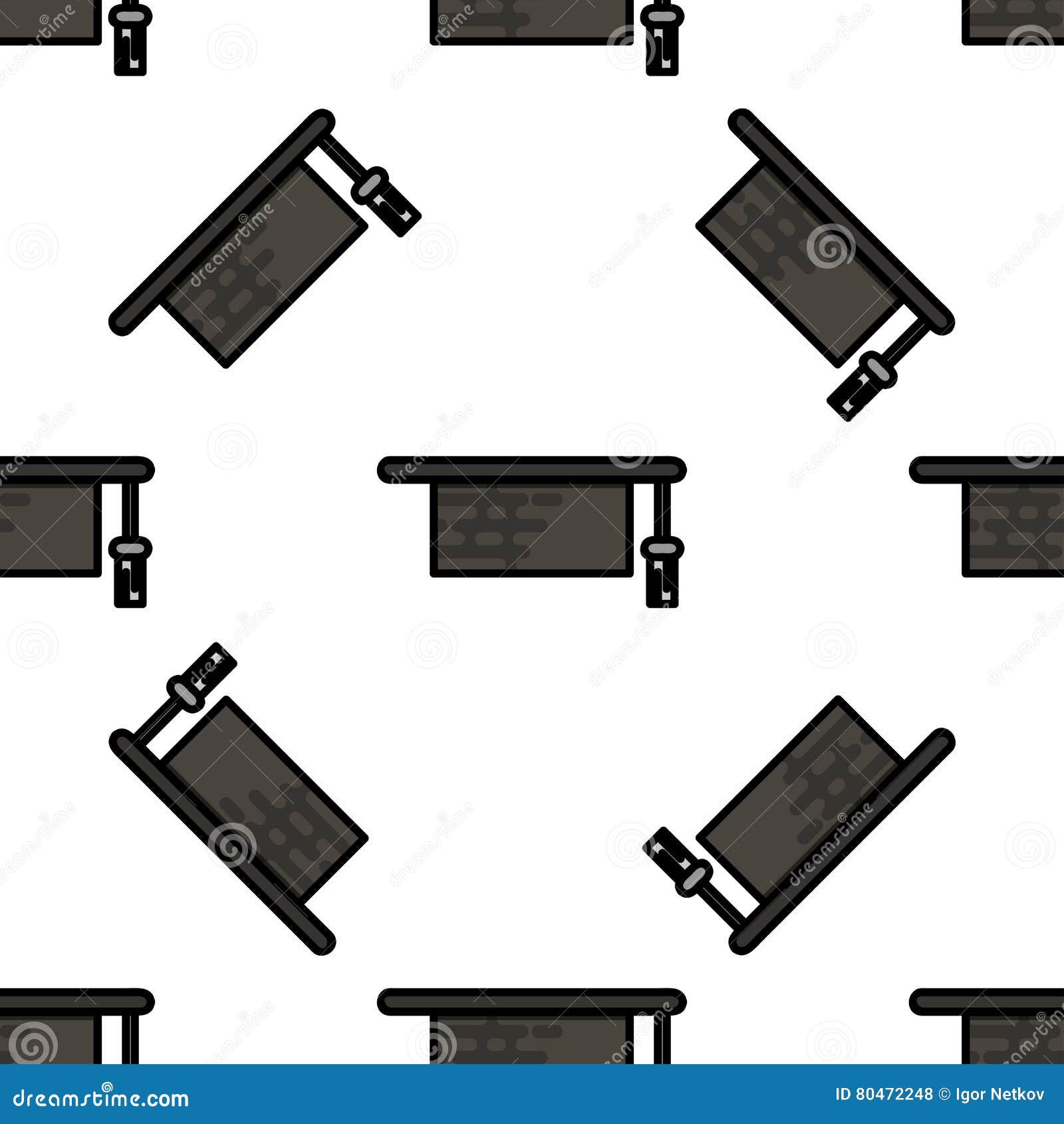 Law flat pattern stock vector. Illustration of justice - 80472248